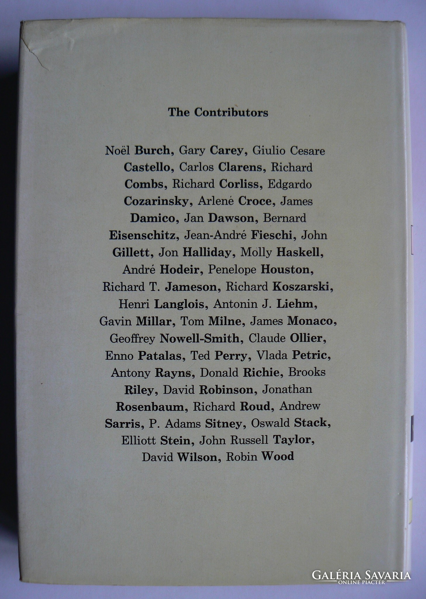 CINEMA A CRITICAL DICTIONARY, VOLUME ONE AND TWO,1980, RICHARD ROUD ...