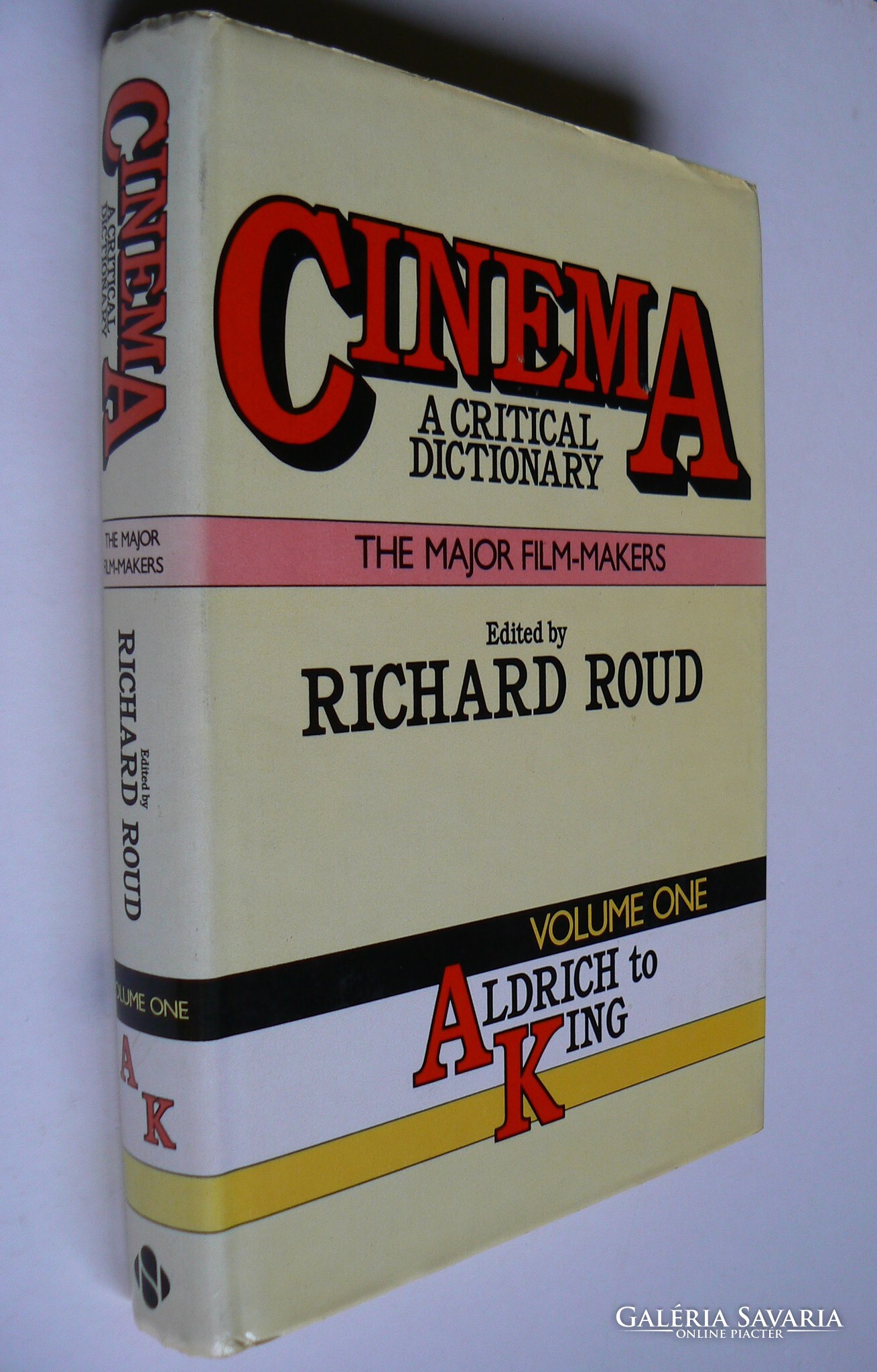 CINEMA A CRITICAL DICTIONARY, VOLUME ONE AND TWO,1980, RICHARD ROUD ...