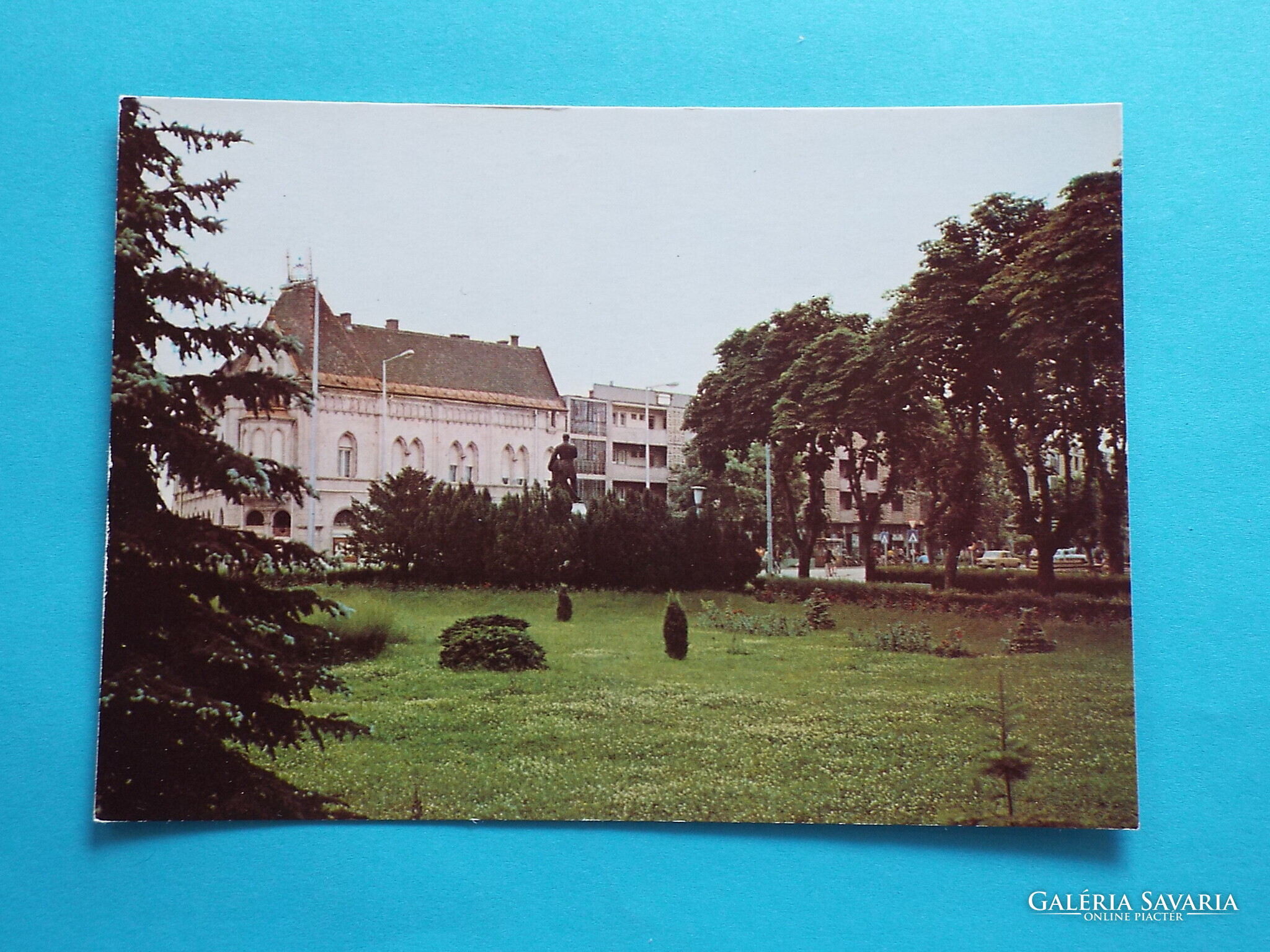 Képeslap (4) - Makó - Park 1970-es évek - (Foto: Radó László ...