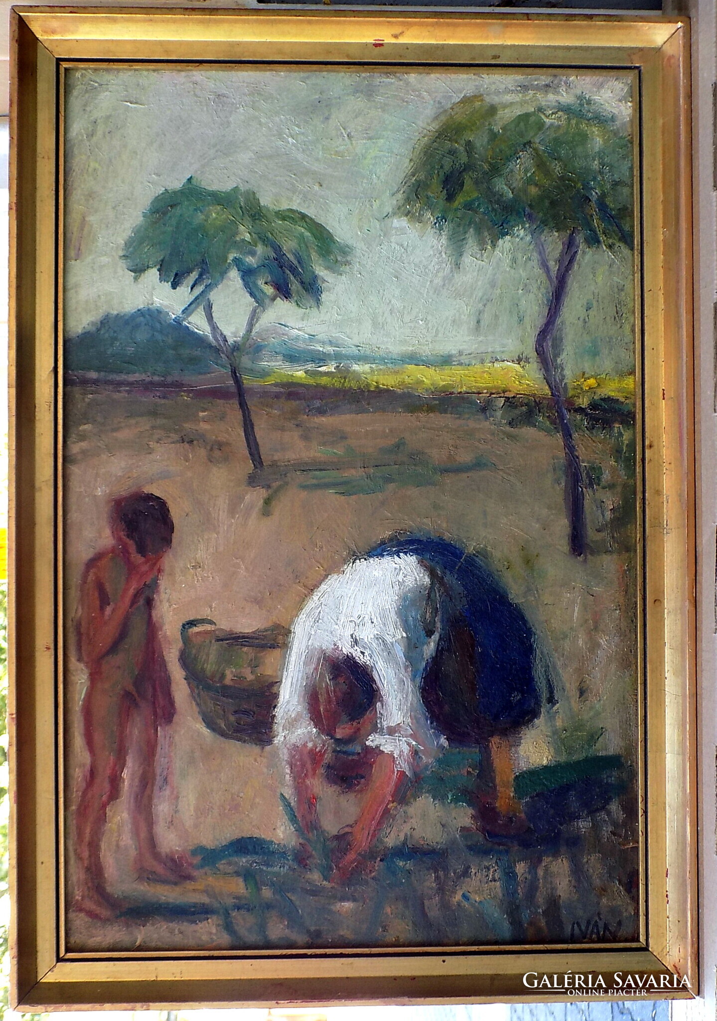 Iván Szilárd 1912-1988 Garanciával - Festmény | Galéria Savaria online ...