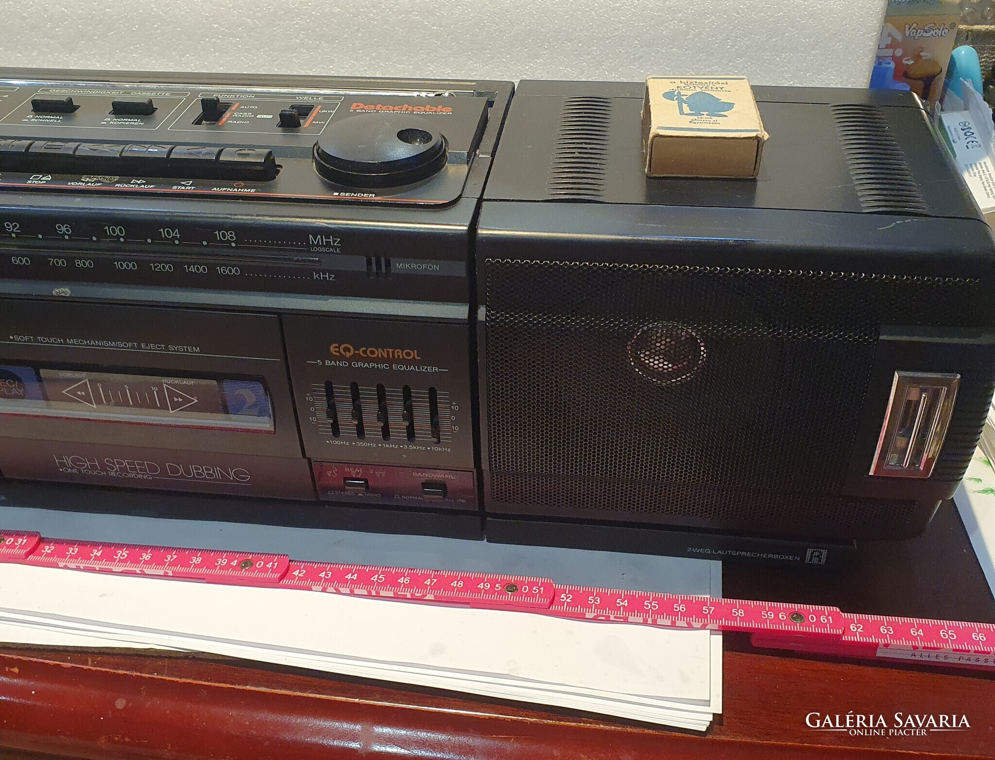 Retro Intercombina Electronics 04-4030-1-6 rádiósmagnó kazetta boombox ...