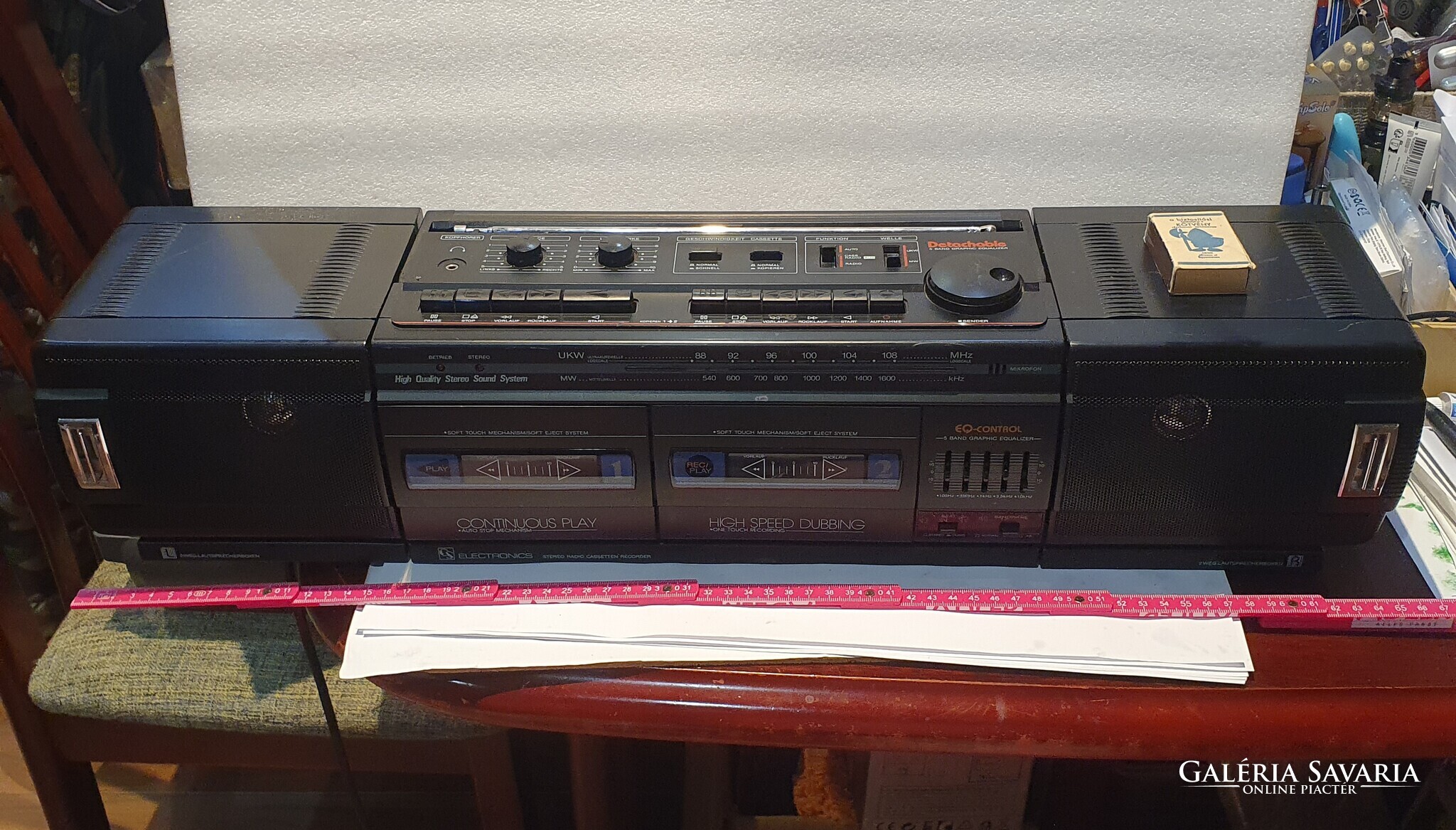 Retro Intercombina Electronics 04-4030-1-6 rádiósmagnó kazetta boombox ...