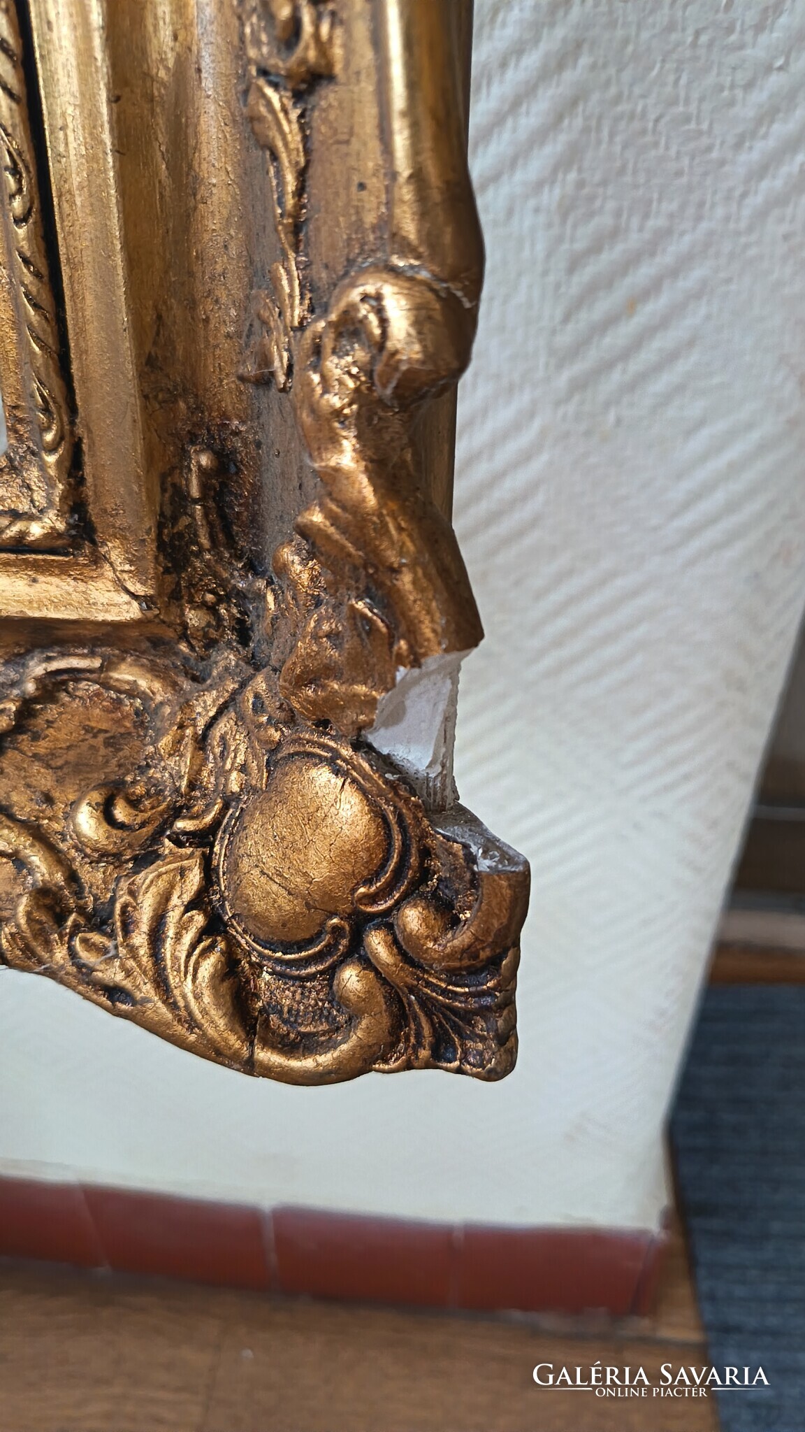 Festménykeret, képkeret, tükörkeret 137x70 cm! Kisautó, játék csere is ...