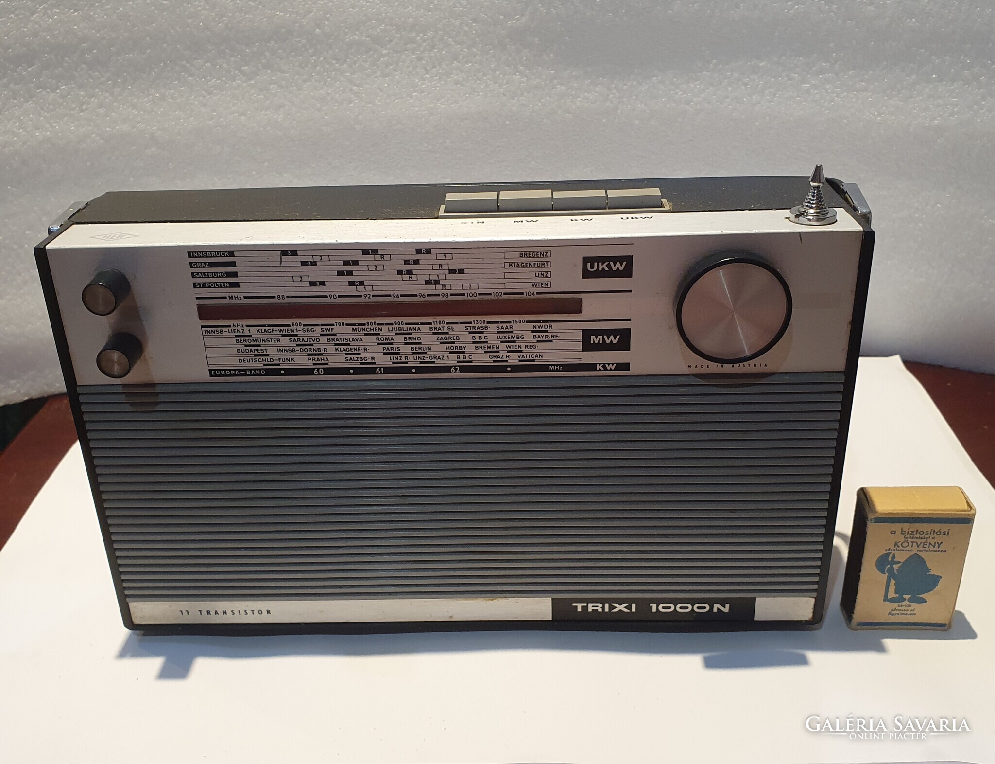 Retro Trixi 1000N 11 tranzisztoros rádió hi-fi híradástechnika 5 ...