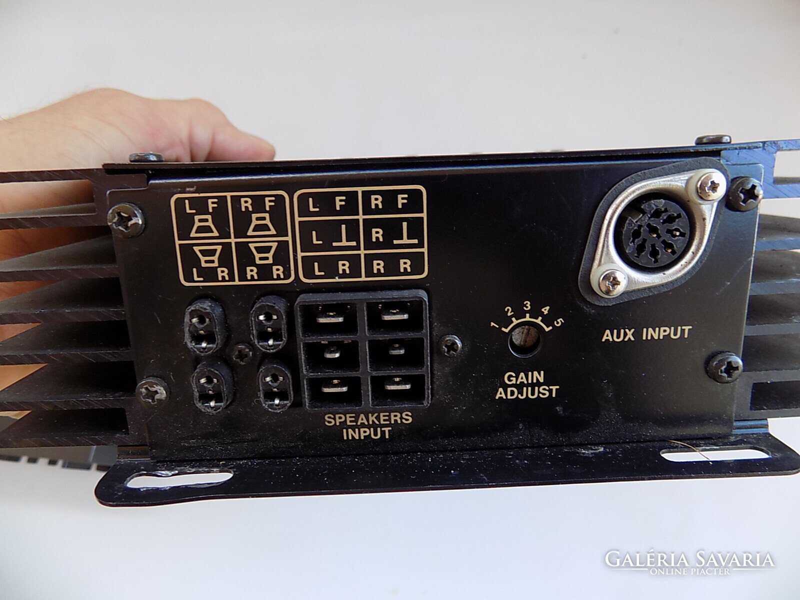 Blaupunkt BQA 160 - BEQ F/R autó erősítő és equalizer. Jó állapotú ...