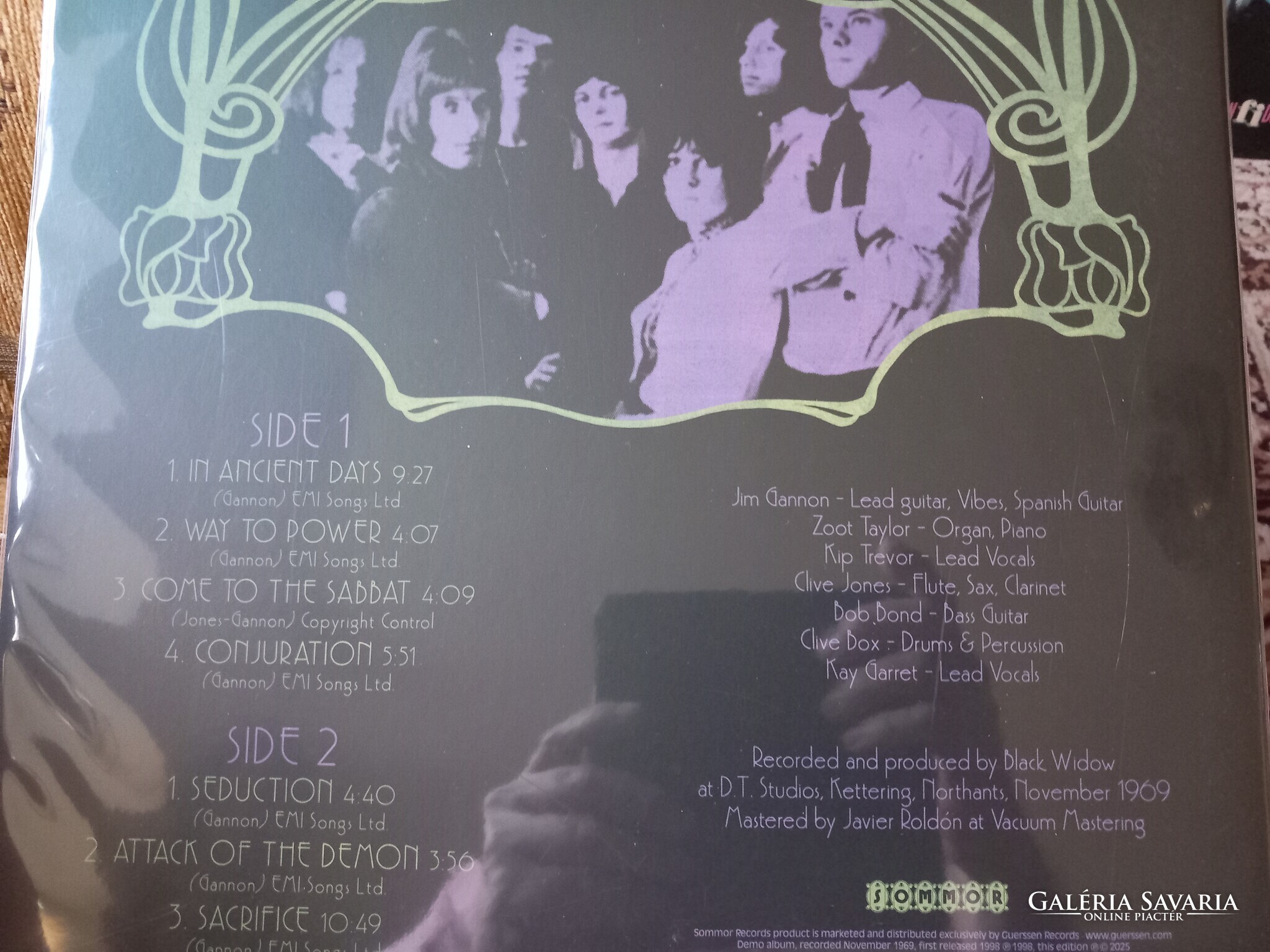 Black Widow. RETURN TO THE SABBATH. 1998 LP/ RE 2025 - Zene | Galéria ...