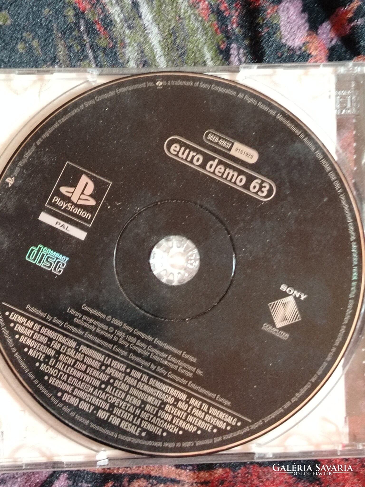 Playstation demo cd 68! - Műszaki régiség | Galéria Savaria online ...