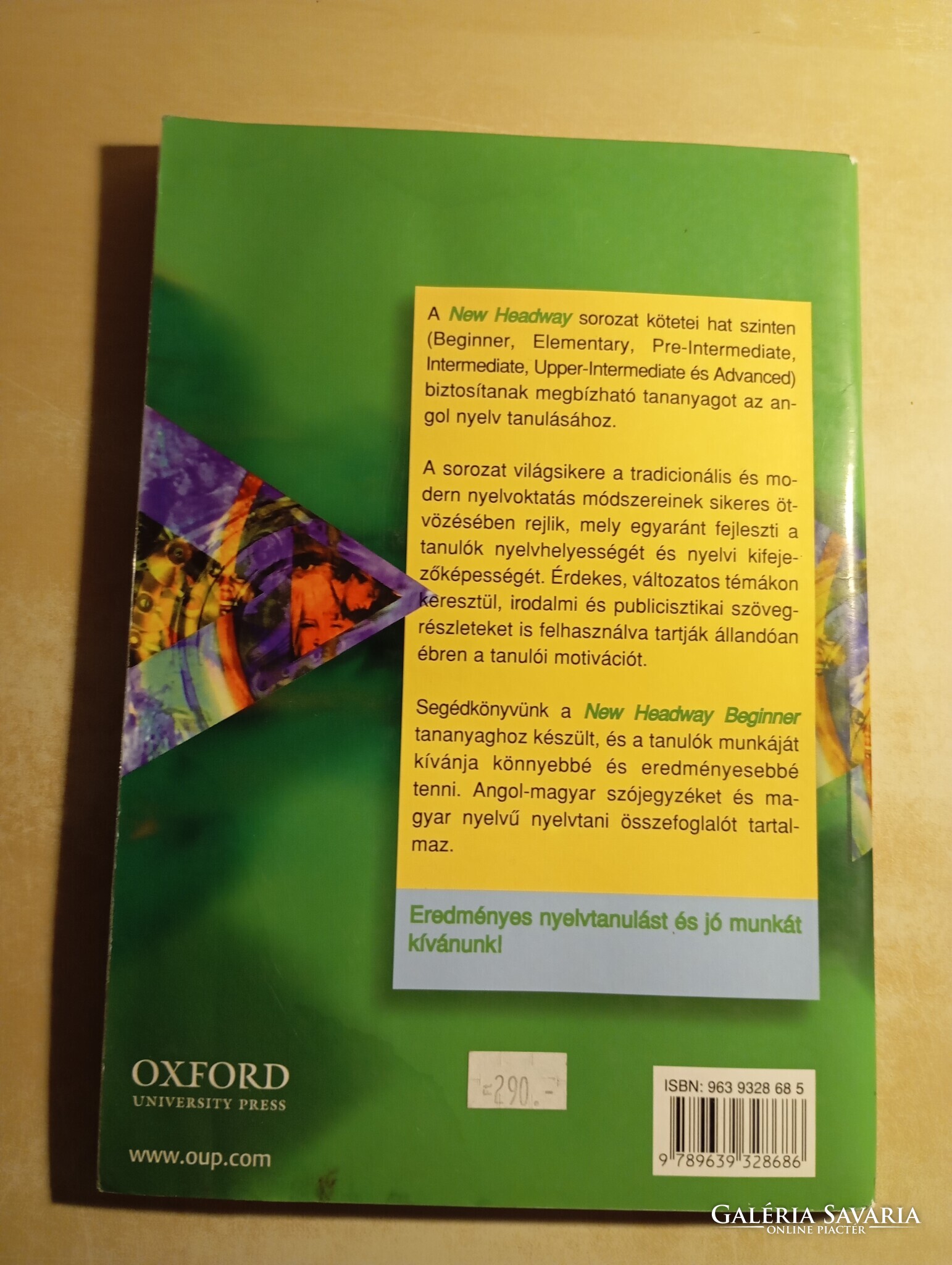 Líz and John Soars (szerk) New Headway beginner Angol-Magyar szójegyzék ...