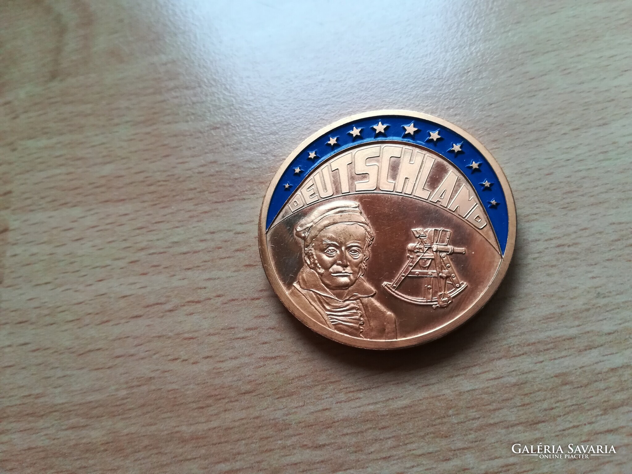 Németország - ECU sorozat 1994, aranyozott CuNi érme PP - Numizmatika ...