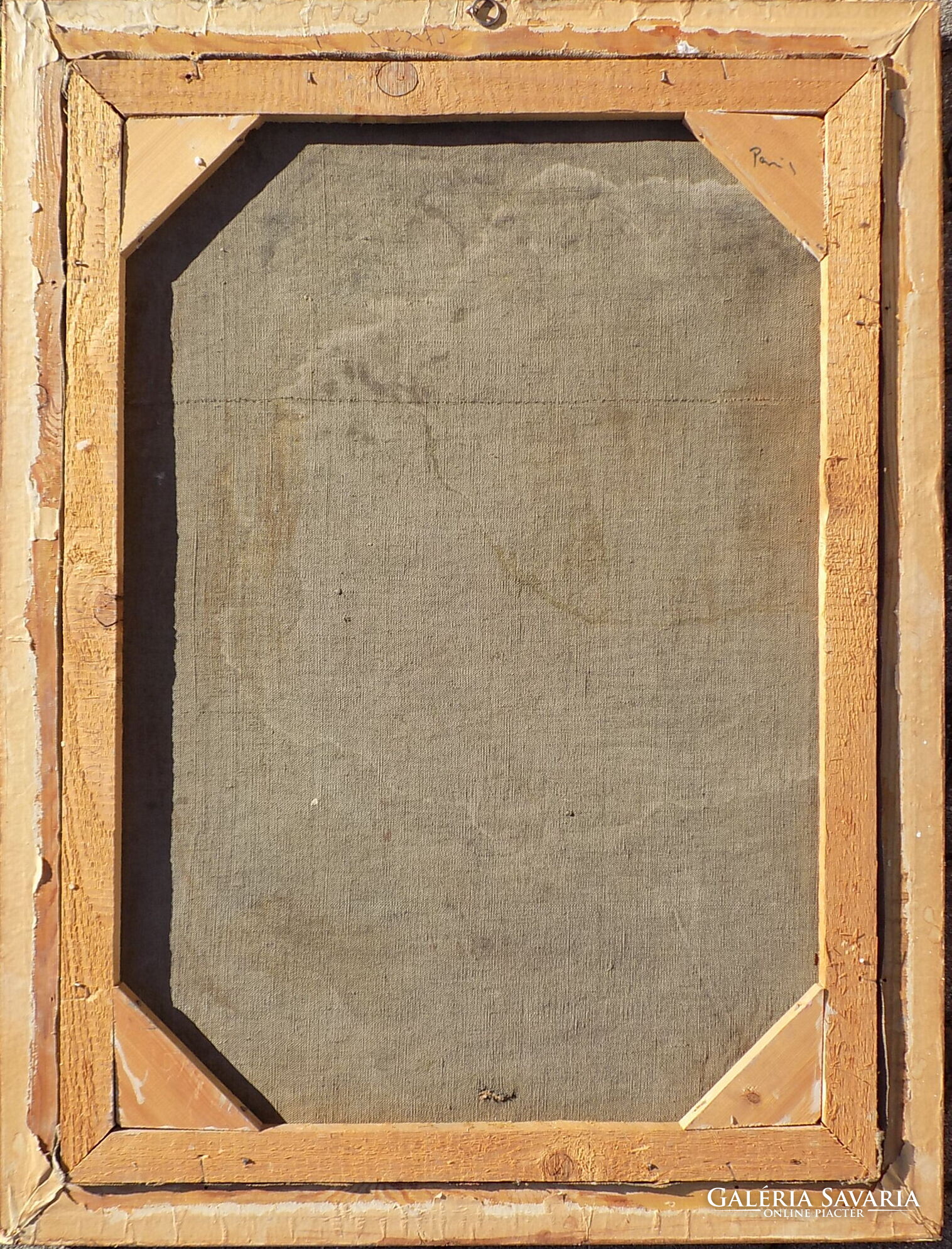 Párizs szajnapart 20-ik század első fele közepe Garanciával - Festmény ...