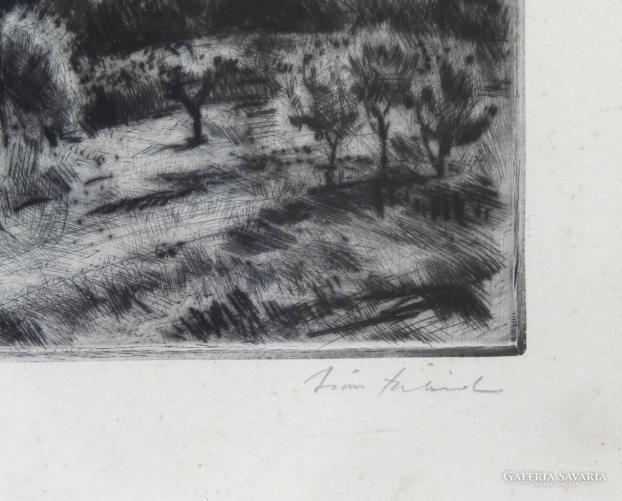 (N) Iván Szilárd (1912-1988) : Napsütés a Balatonon - Kép, grafika ...