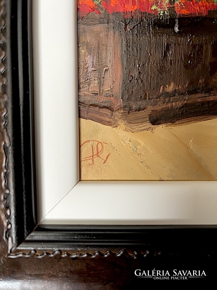 Papp Gábor Soproni tűztorony KERETEZVE 74x94 cm - Festmény | Galéria ...