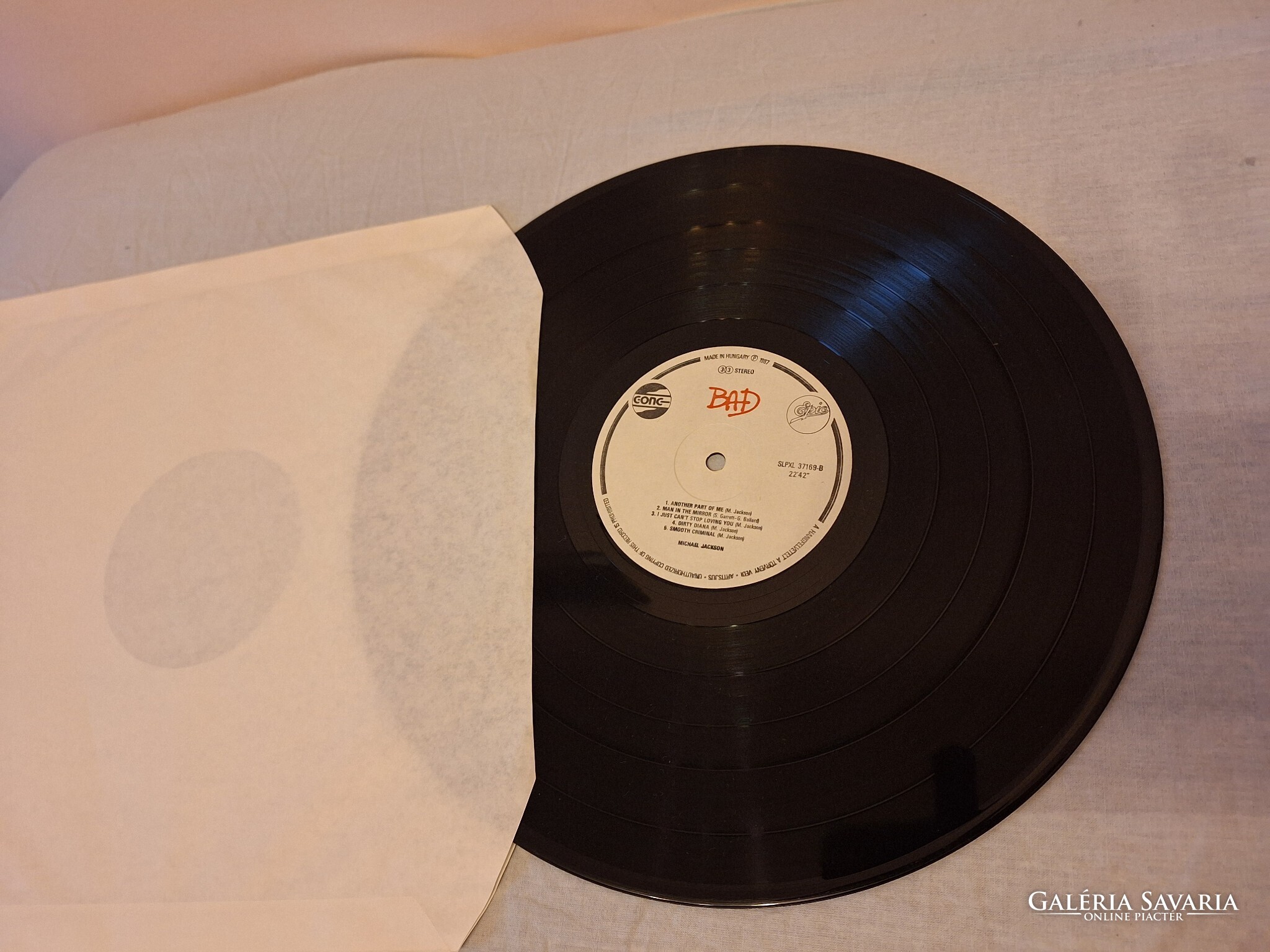 Michael Jackson : Bad LP - Zene | Galéria Savaria online piactér ...