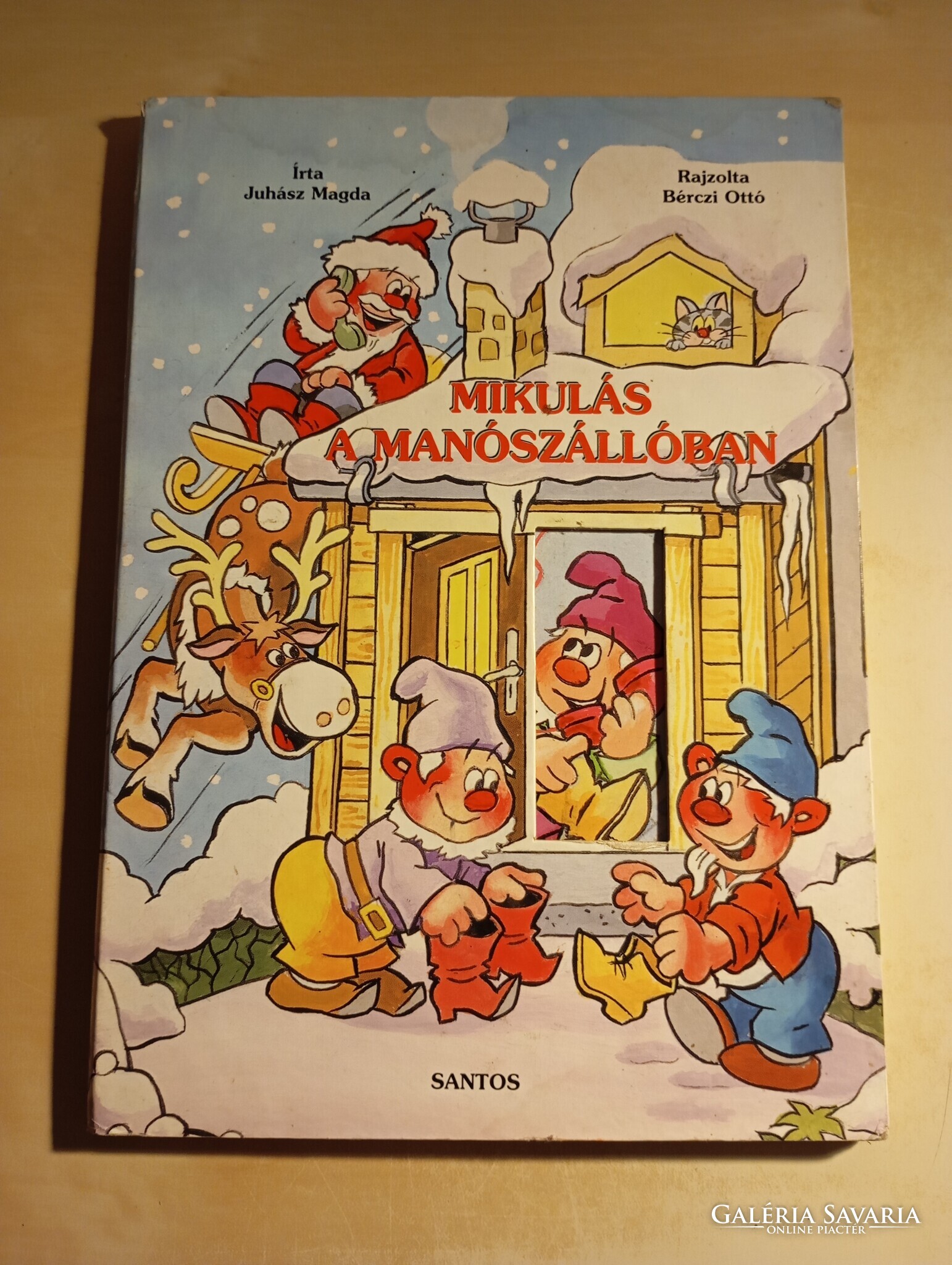 Juhász Magda -Bérczi Ottó Mikulás a manószállóban - Könyv | Galéria ...