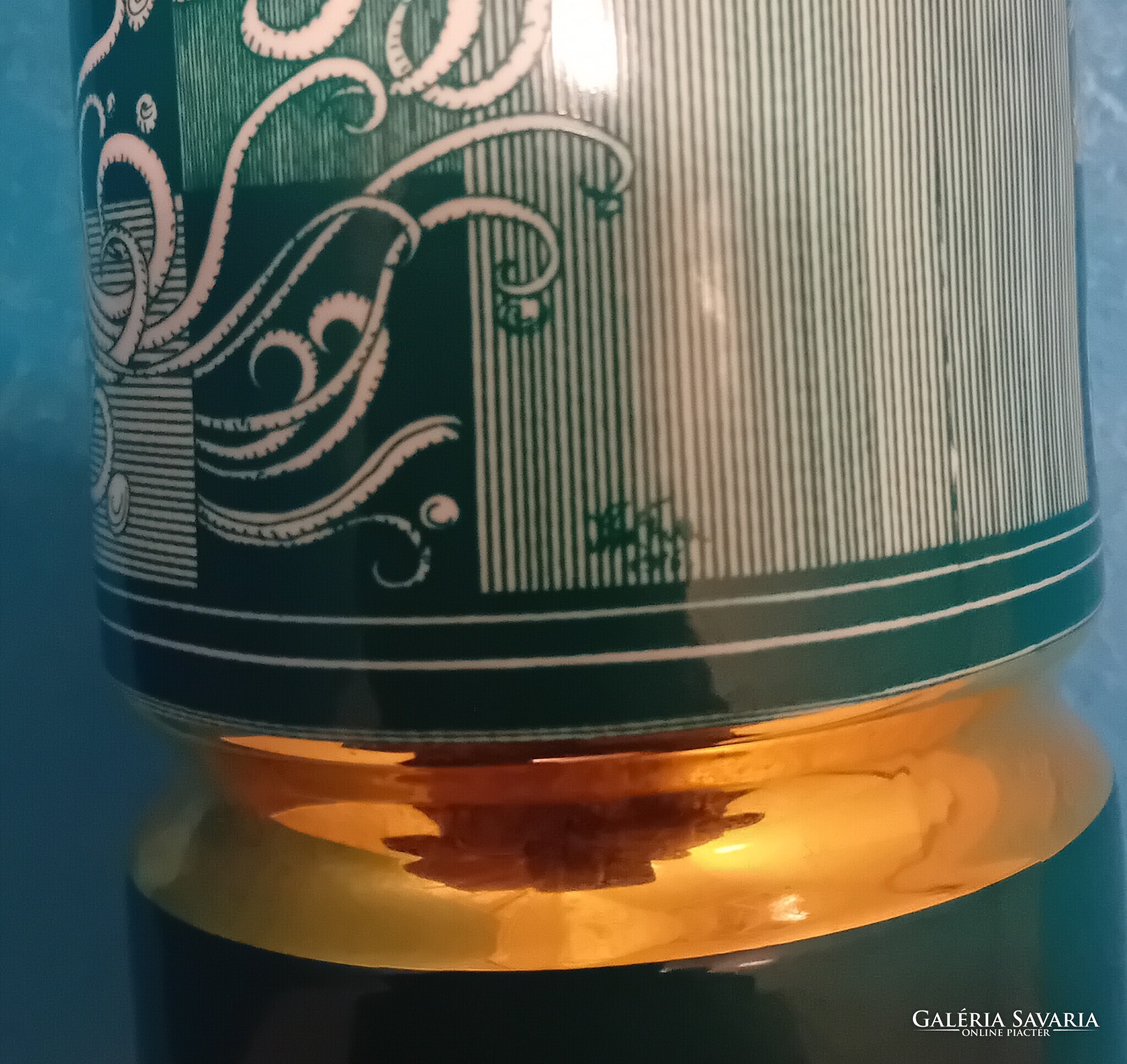 Hollóházi Szász Endre váza zöld , 26 cm - Porcelán | Galéria Savaria ...