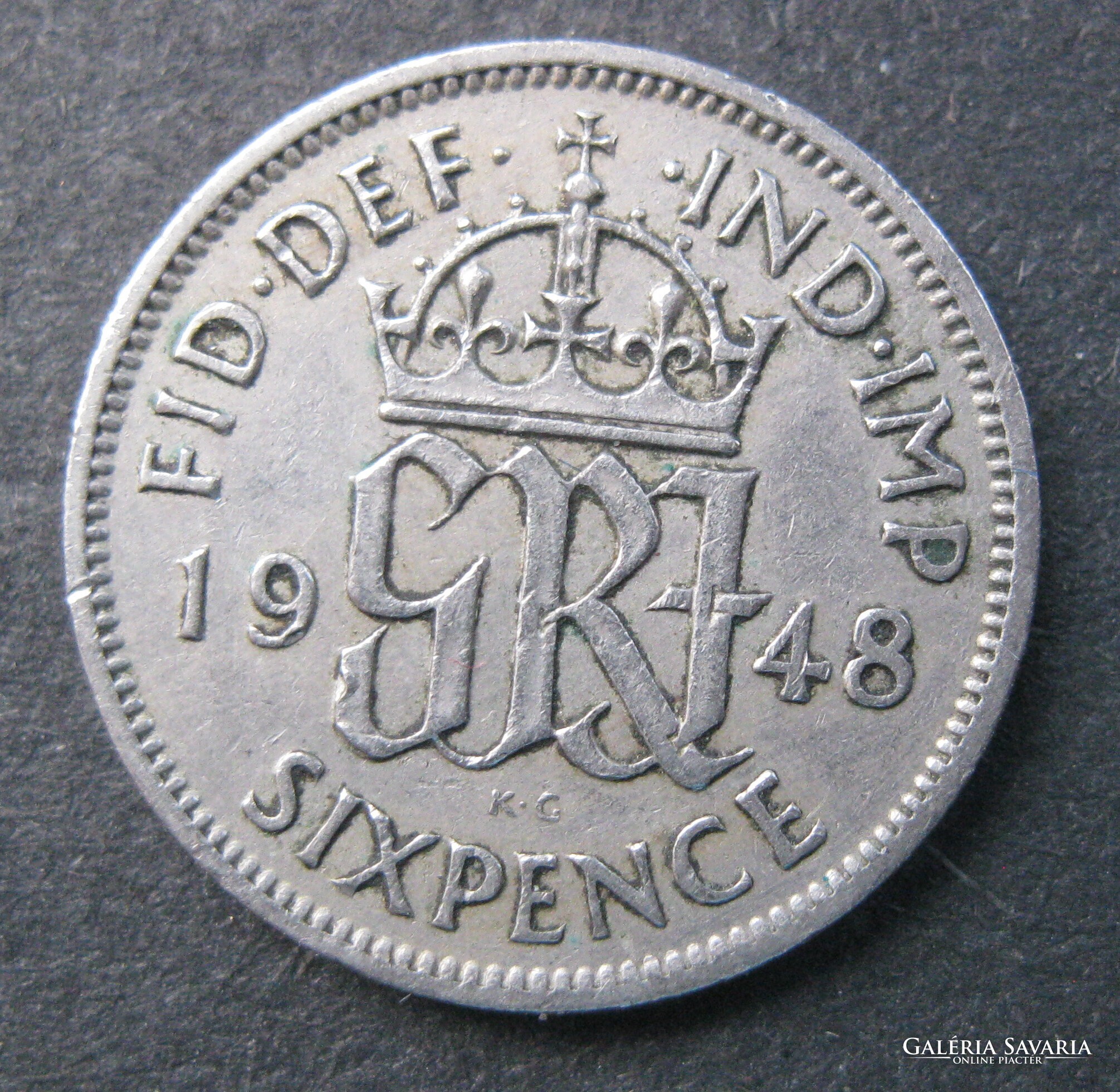 Anglia 6 pence 1948 (FA12) - Numizmatika, Pénz, Érme | Galéria Savaria ...