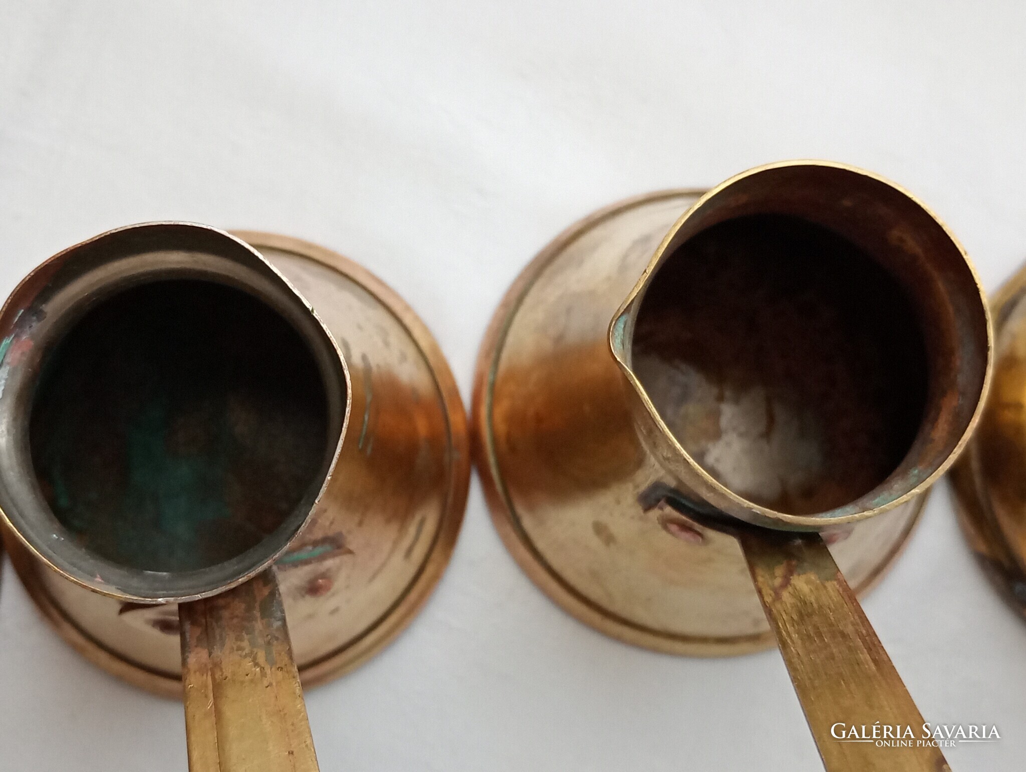 Török kávé főző kiöntő 13 - nyeles kávéfőző dzsezva retro 1-2 személyes ...