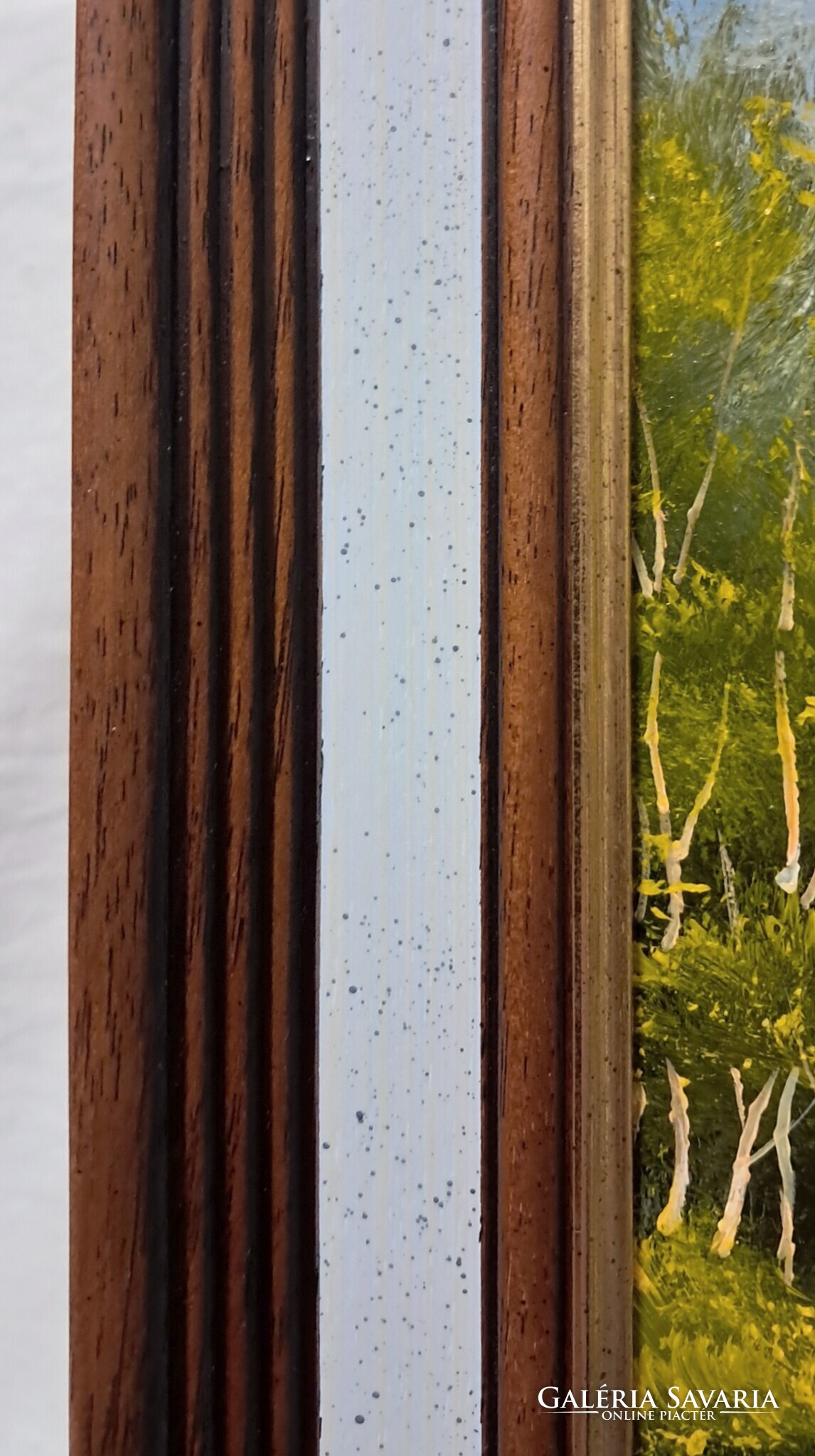 VÉGSŐ ÁR! JAN. 18-IG ÉL! Benda Zoltán "Vízparti csend" c. olajfestmény ...