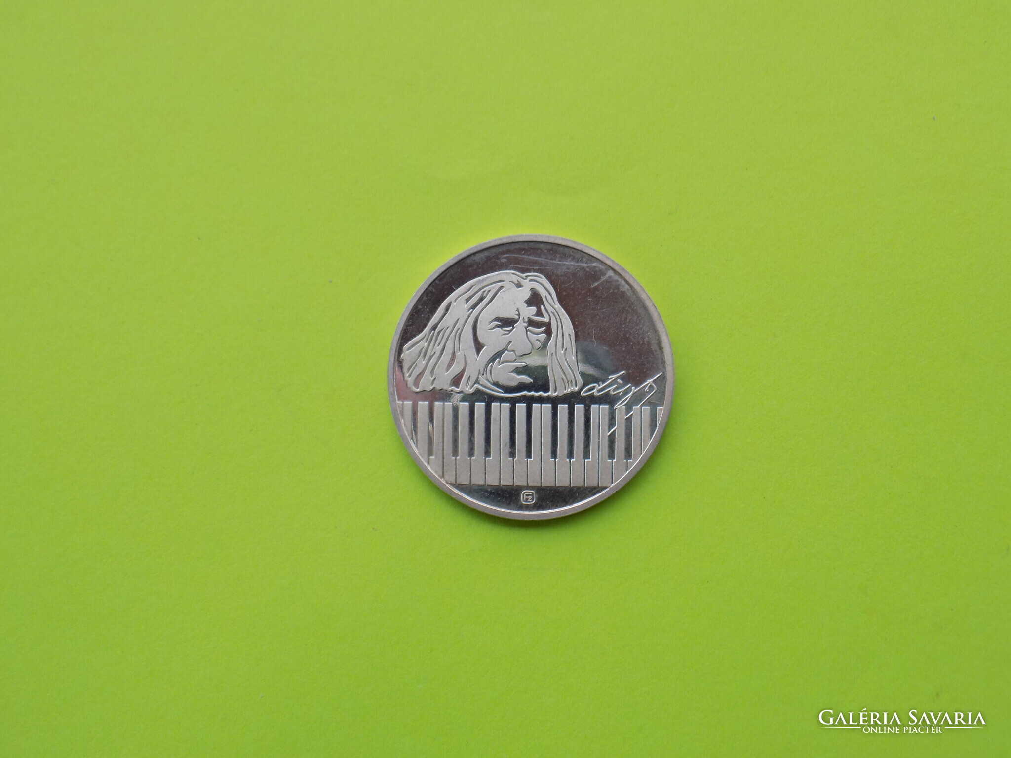 Ezüst Liszt Ferenc Emlék Érem! - Numizmatika, Pénz, Érme | Galéria ...