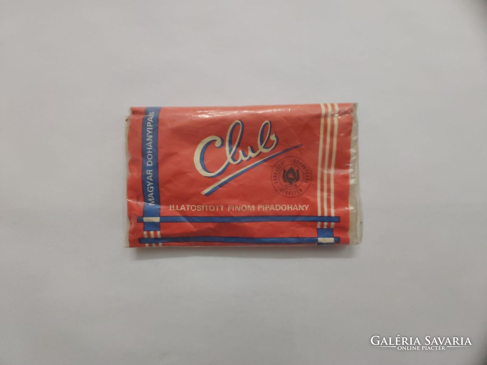 Club illatosított finom pipadohány zacskó egy kevés dohánnyal - retro ...