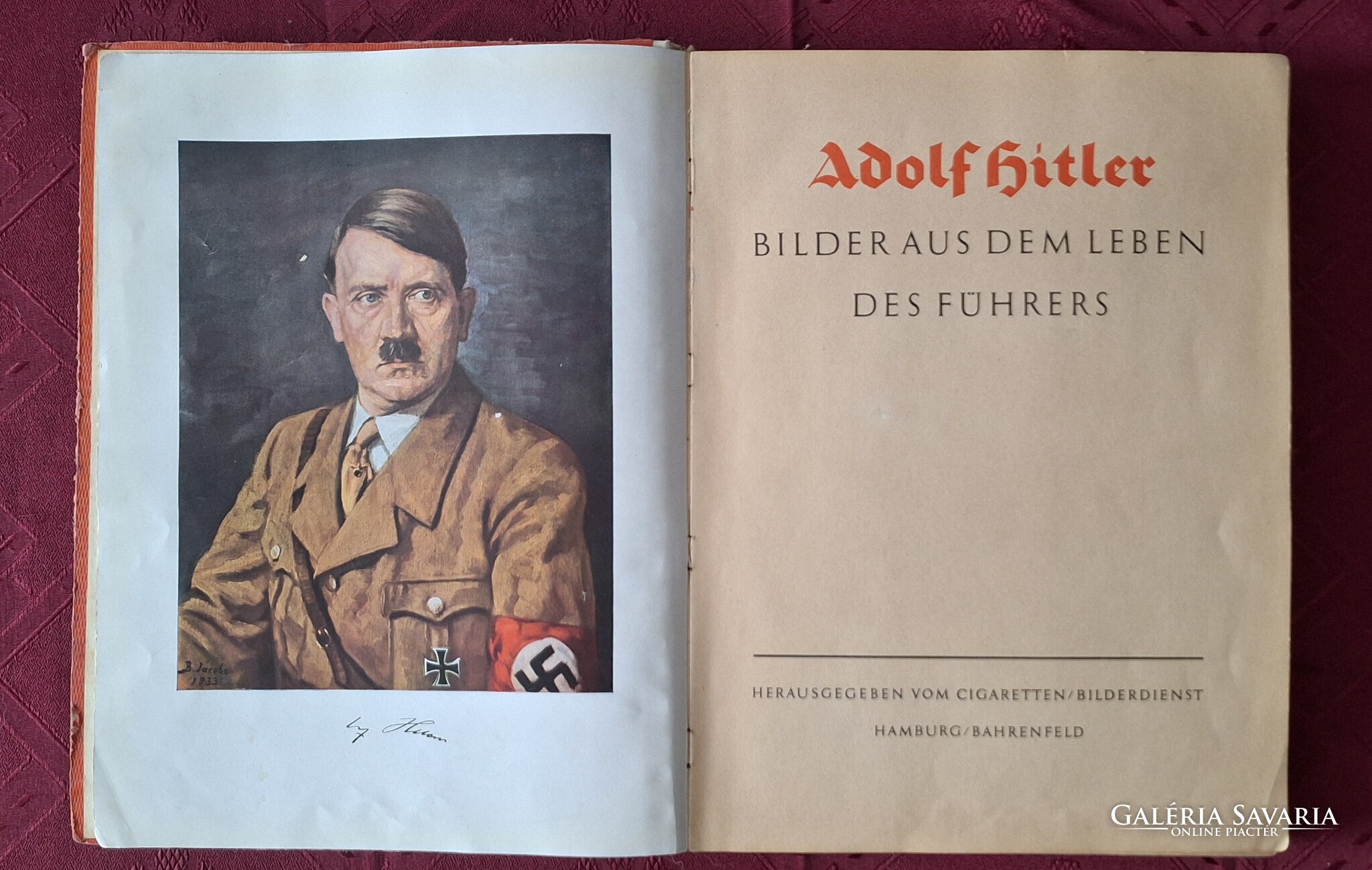 Könyv Adolf Hitler képek a führer életéről fényképes album - Könyv ...