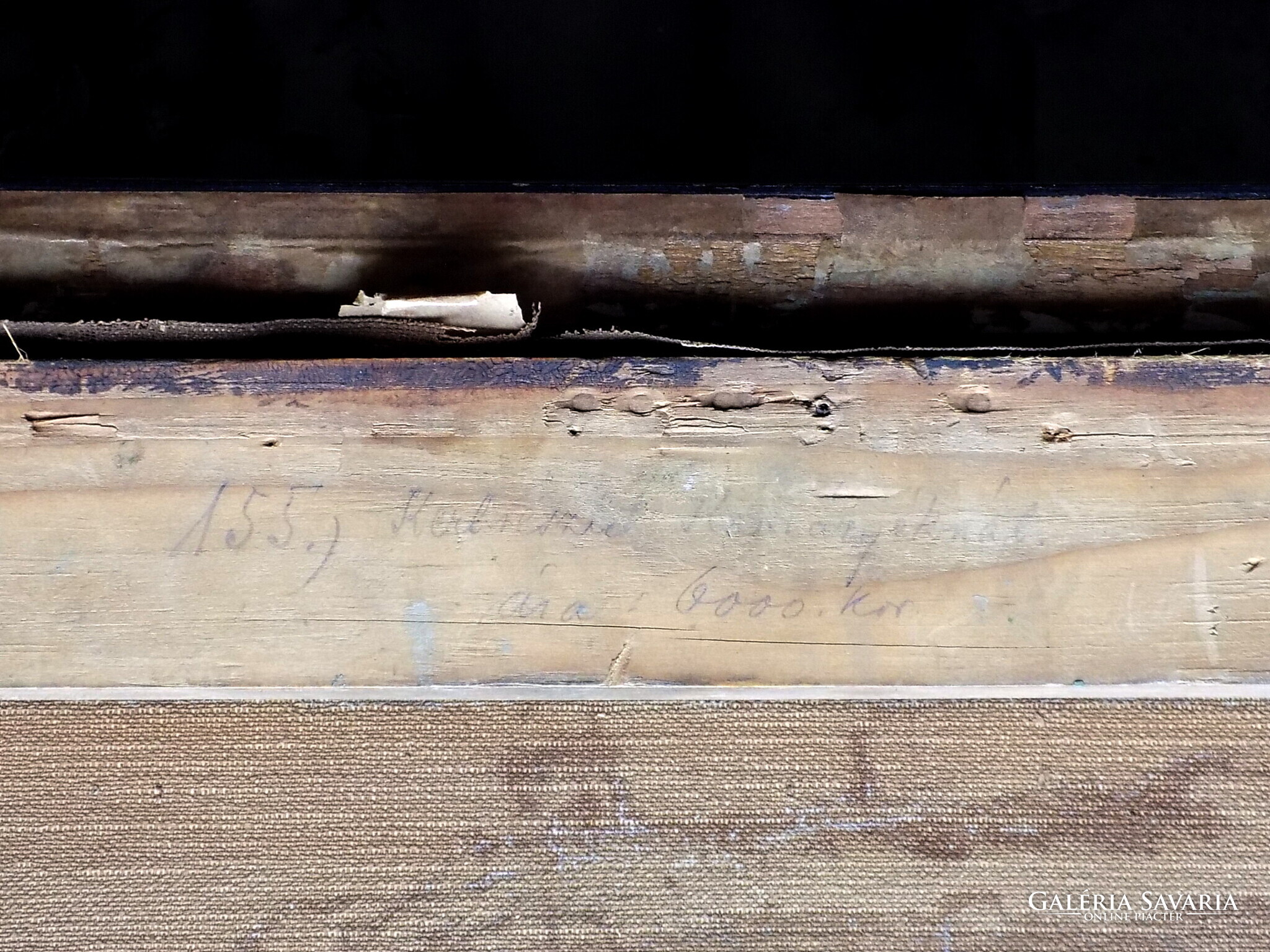 Bartus Ödön 1888-1950: Eredetiség igazolással SZÁMLÁVAL - Festmény ...