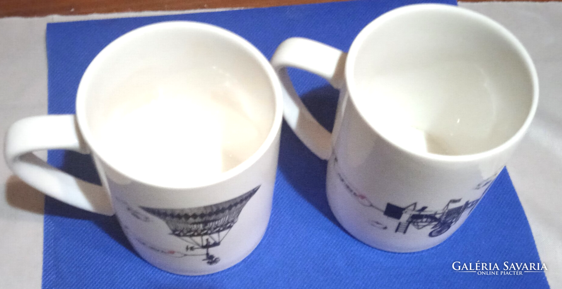 VIRGIN Atlantic Airlines in flight Coffee cups a set of two - Otthon ...
