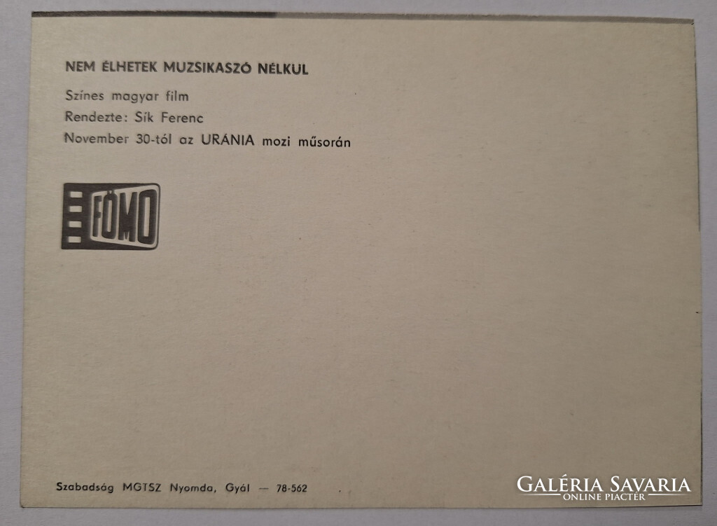 Szirtes Ági, Tolnay Klári, Gobbi Hilda, Nem élhetek muzsikaszó nélkül ...