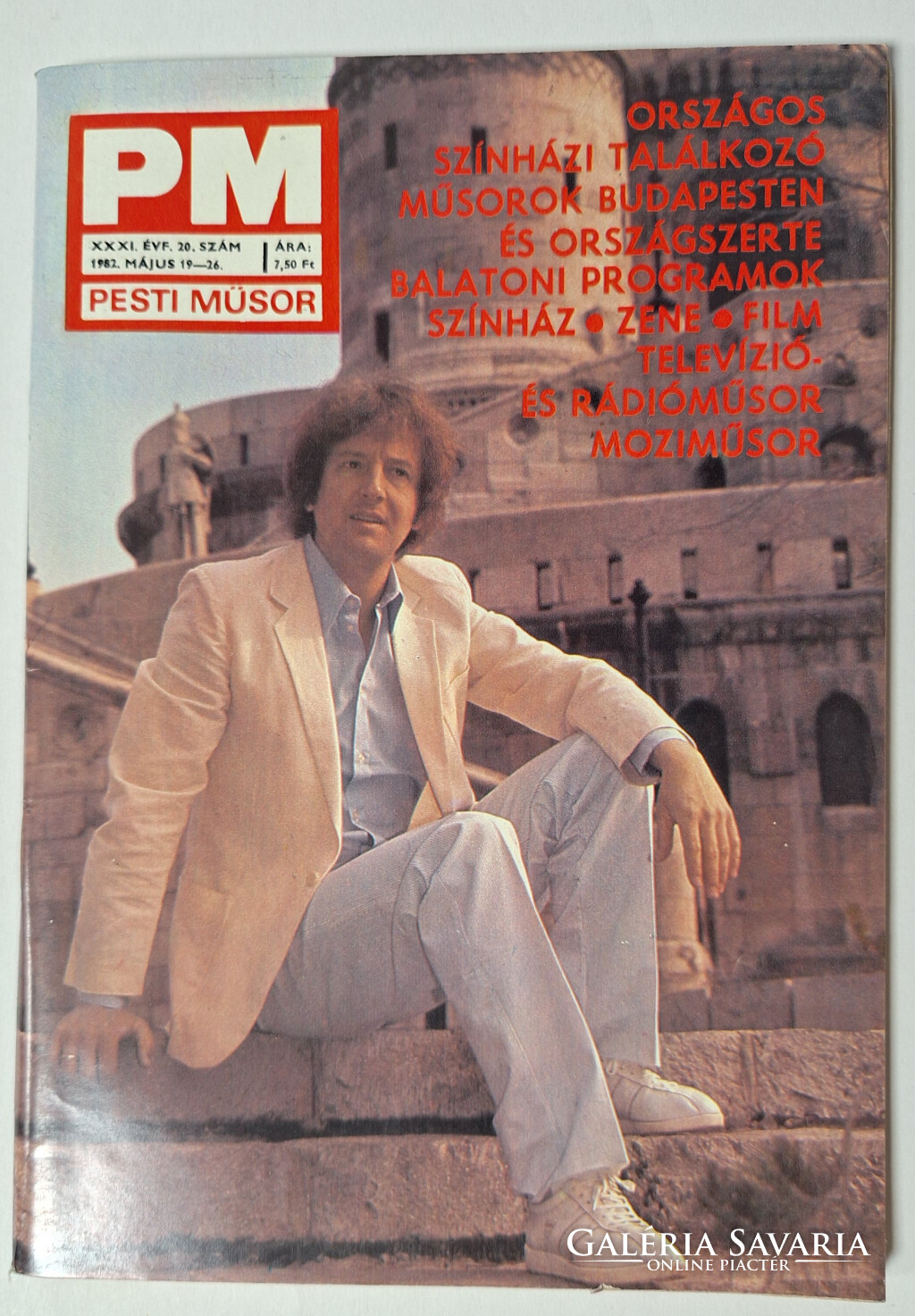 Pesti Műsor kultúrális újság 1982. Május 19-26. (Tahi Tóth László ...