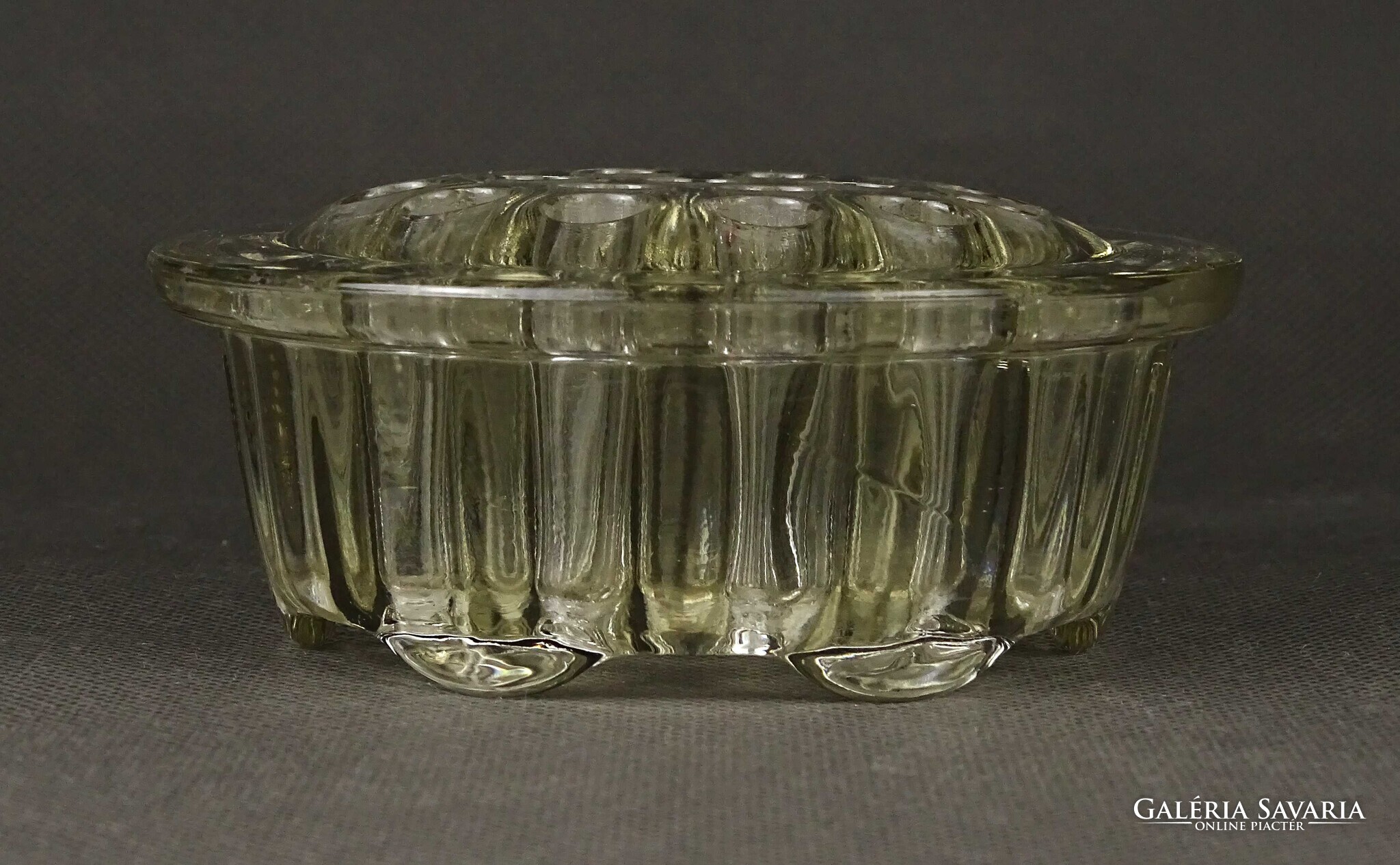 1W882 Retro üveg ikebana tartó - Otthon, háztartás kellékei | Galéria ...