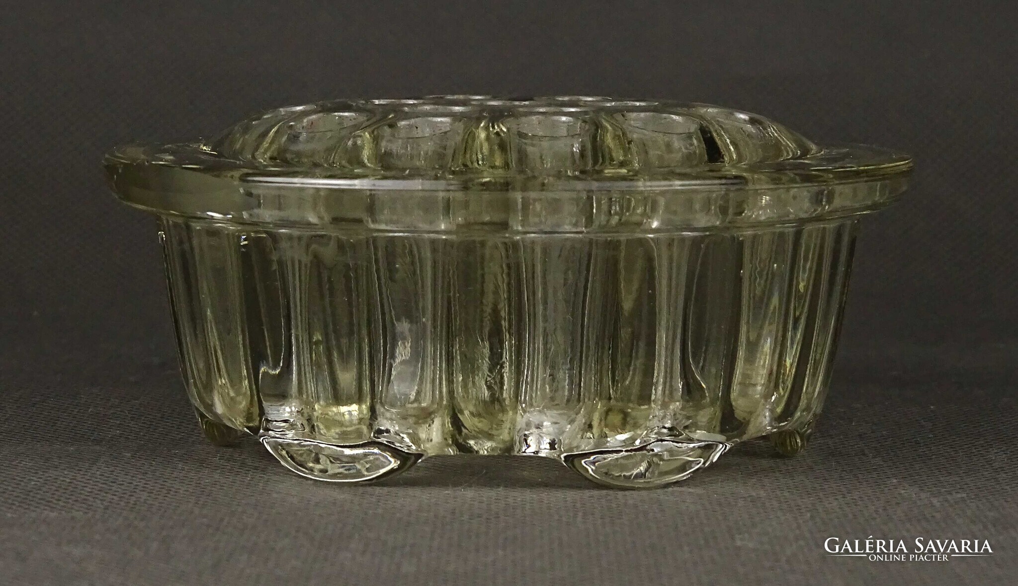 1W882 Retro üveg ikebana tartó - Otthon, háztartás kellékei | Galéria ...