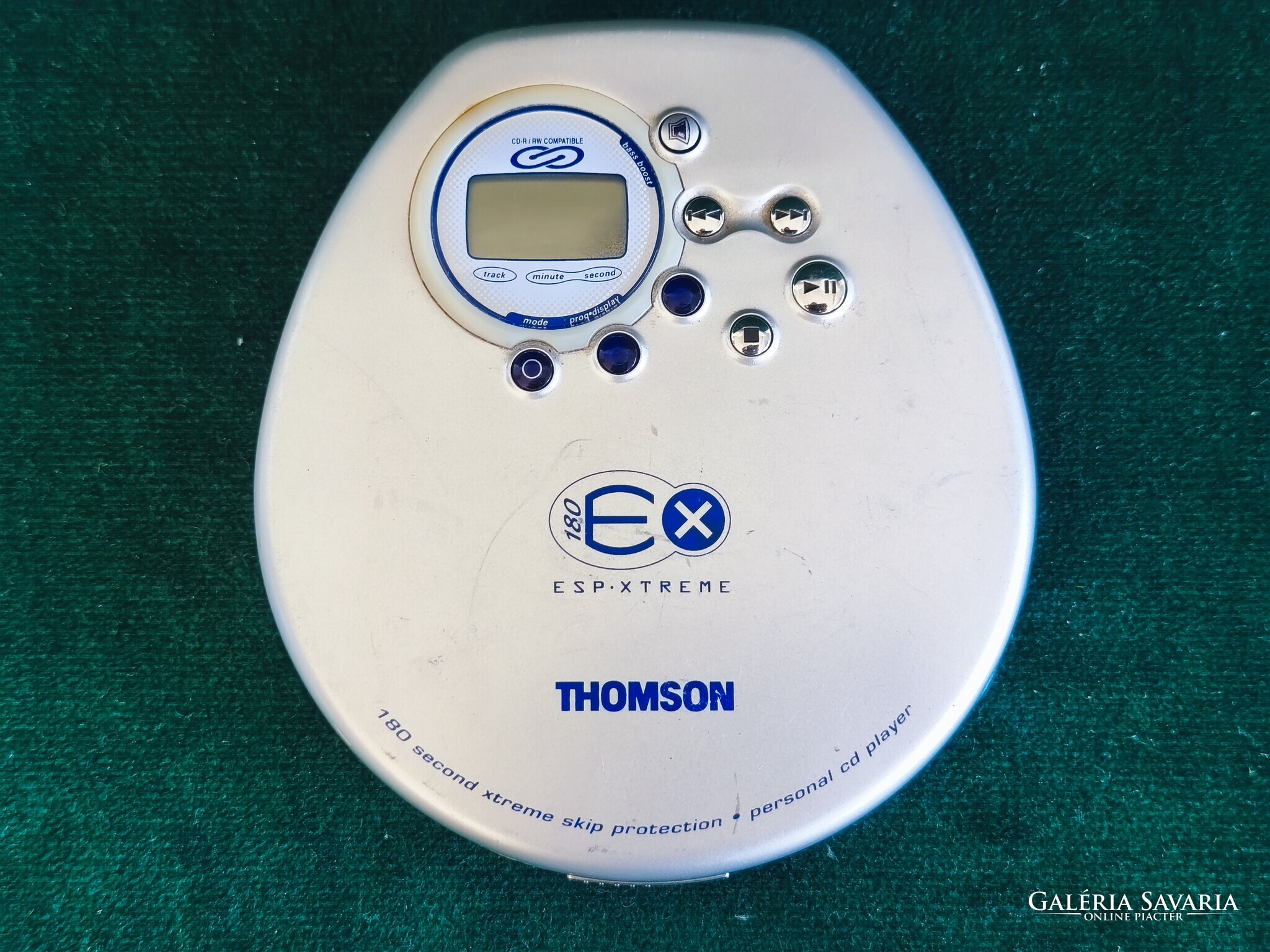 Thomson LAD 898RC típusú hordozható CD-lejátszó (Discman) - Műszaki ...