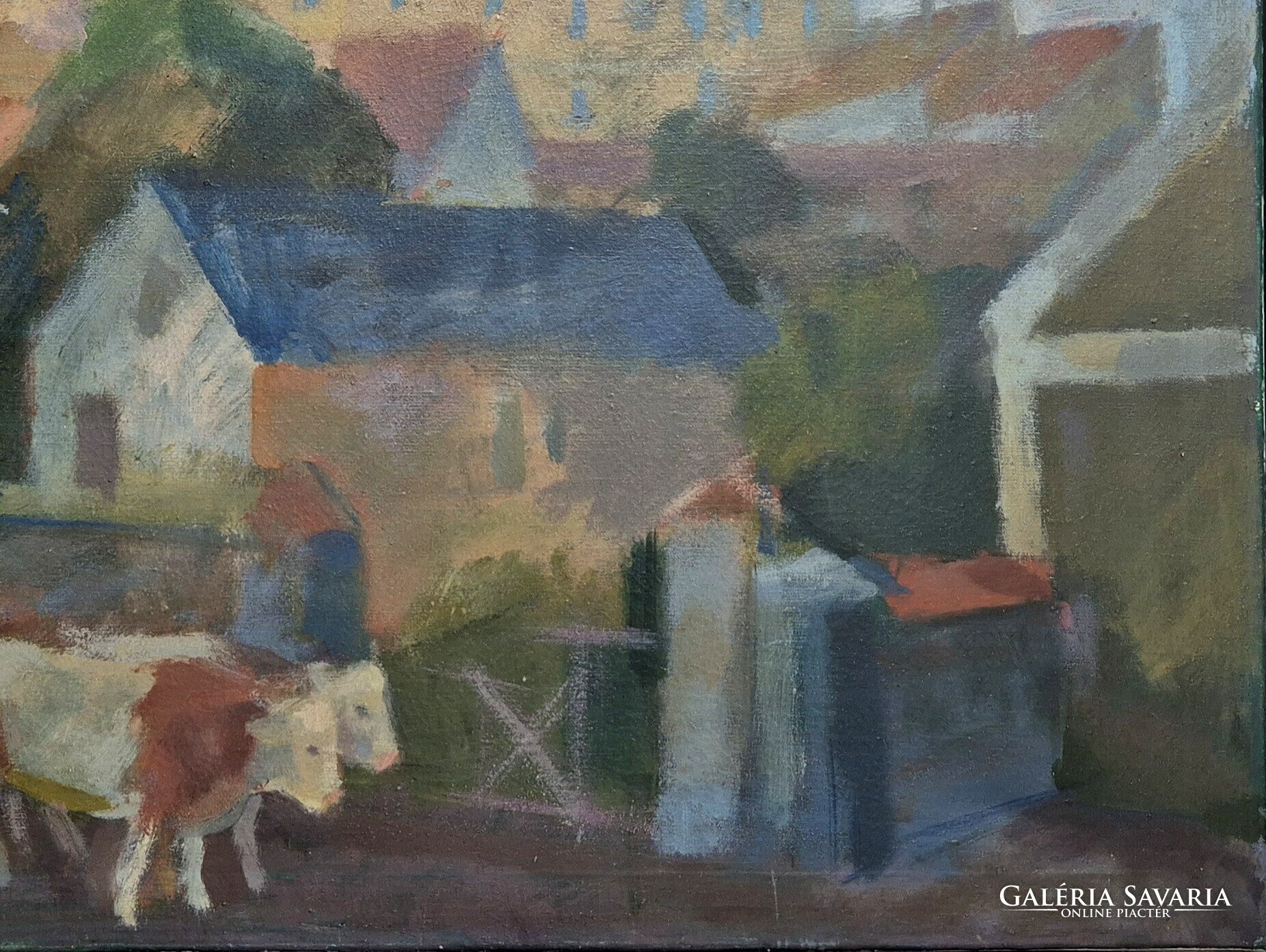 Sikuta Gusztáv - Tihany 60 x 80 cm olaj, vászon - Festmény | Galéria ...