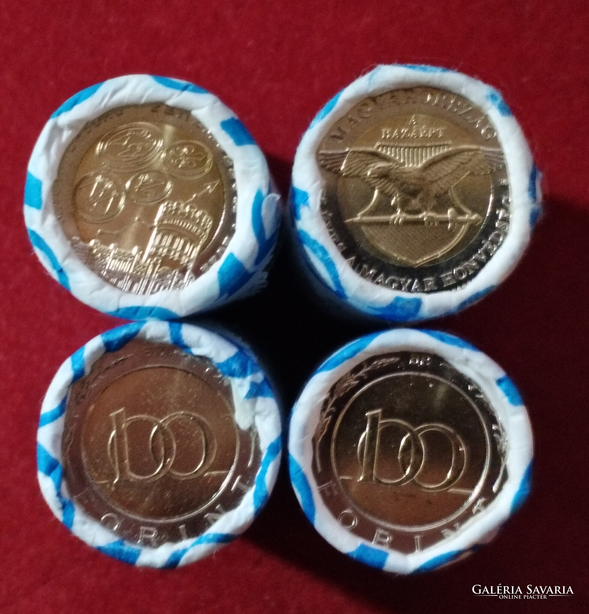 4db Criterion Rolni emlék 100 Forintos. Pénzmúzeum, Honvédség, MNB, Nagy László. - Numizmatika ...