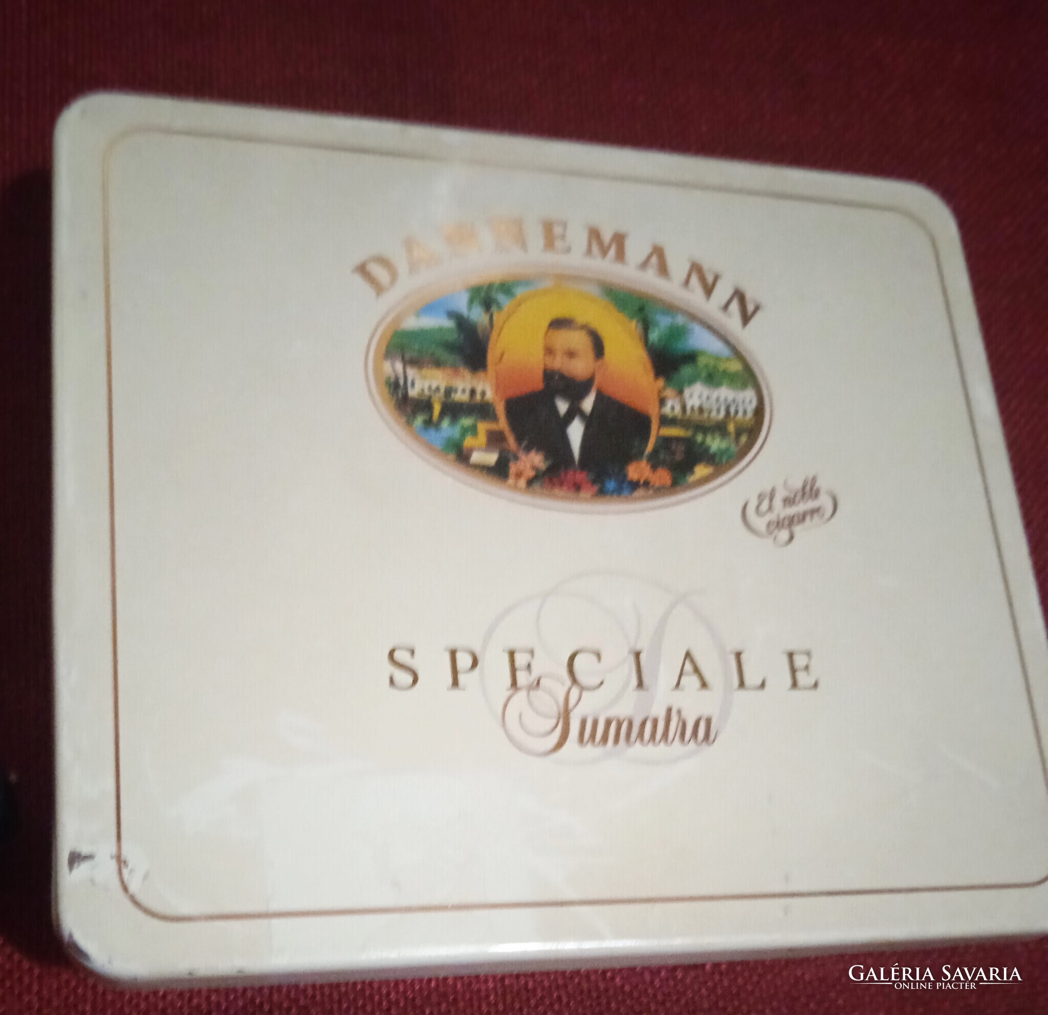 Dannemann small cigaralo brazilian tin box about 20 years old in good ...