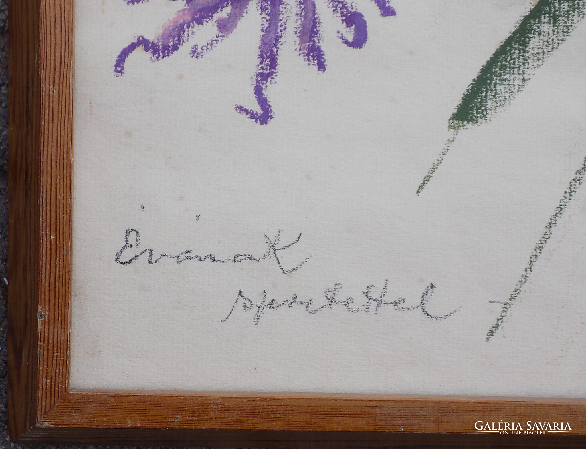 Róna Emmy 1904-1988: Eredetiség igazolással Számlával - Festmény ...