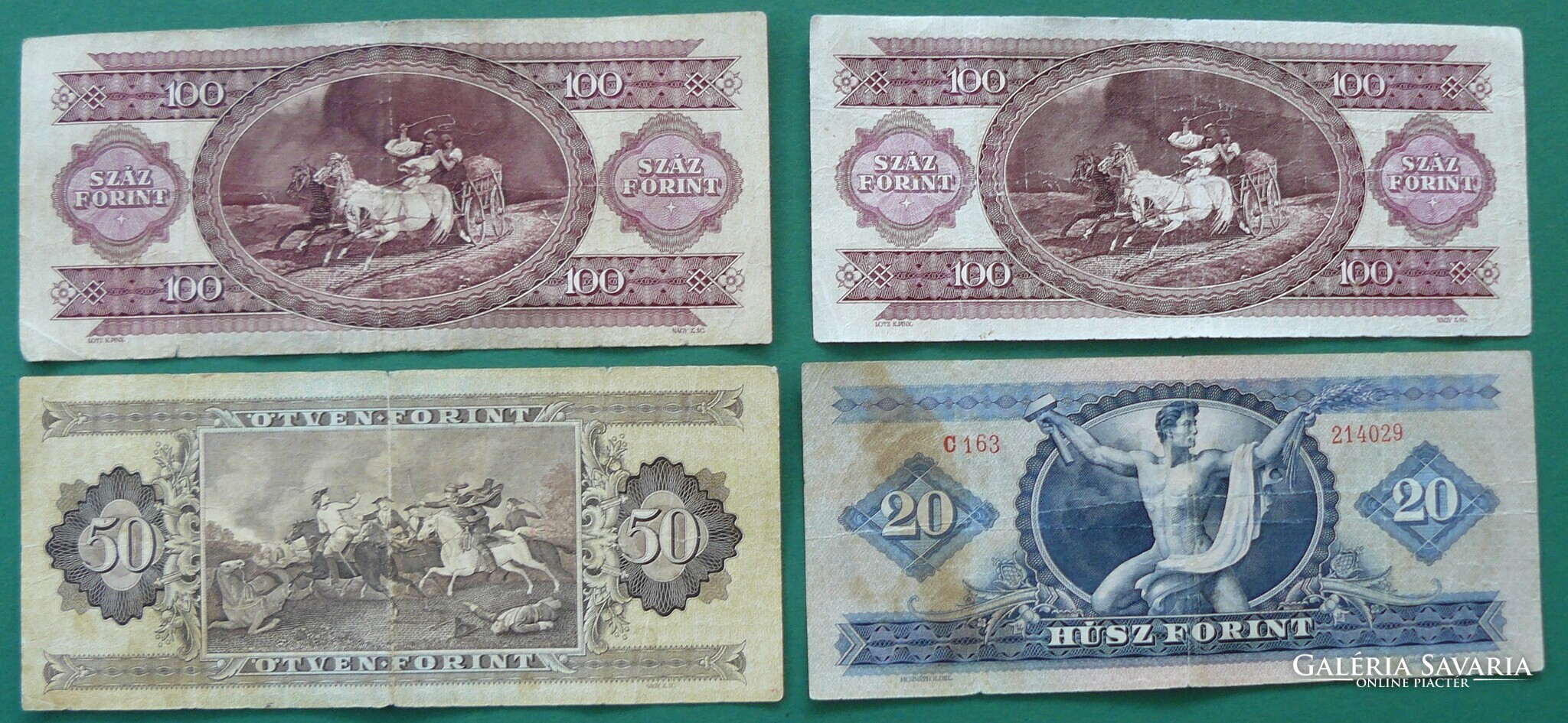 20, 50 és 2x100 FORINT 1969-1992 - Numizmatika, Pénz, Érme | Galéria ...