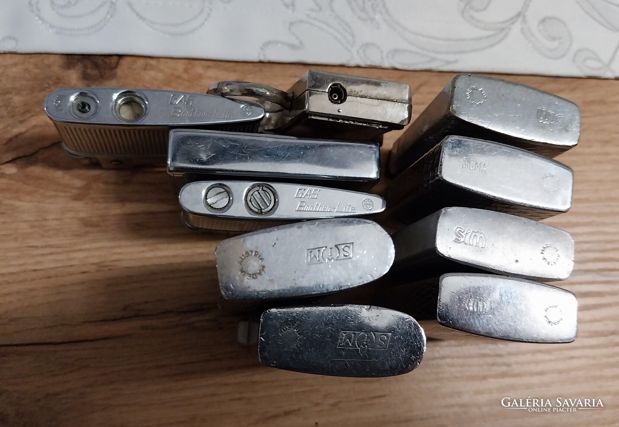 10 db öngyújtó javitásra vagy donornak - Gyűjtemény | Galéria Savaria ...
