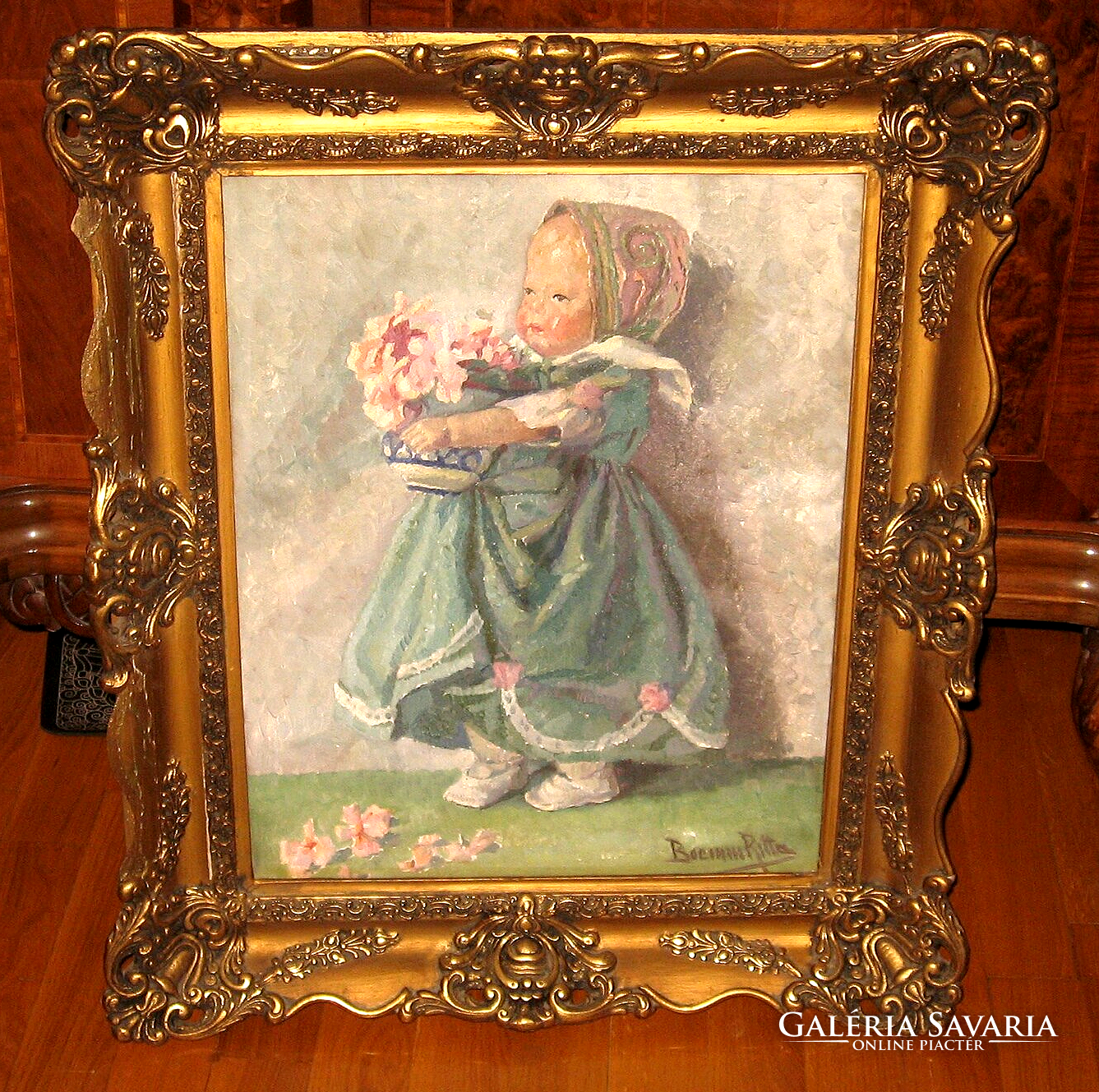 CSODÁS GARANTÁLTAN EREDETI BOEMM RITTA / 1868-1948 / : BABA VIRÁGGAL ...