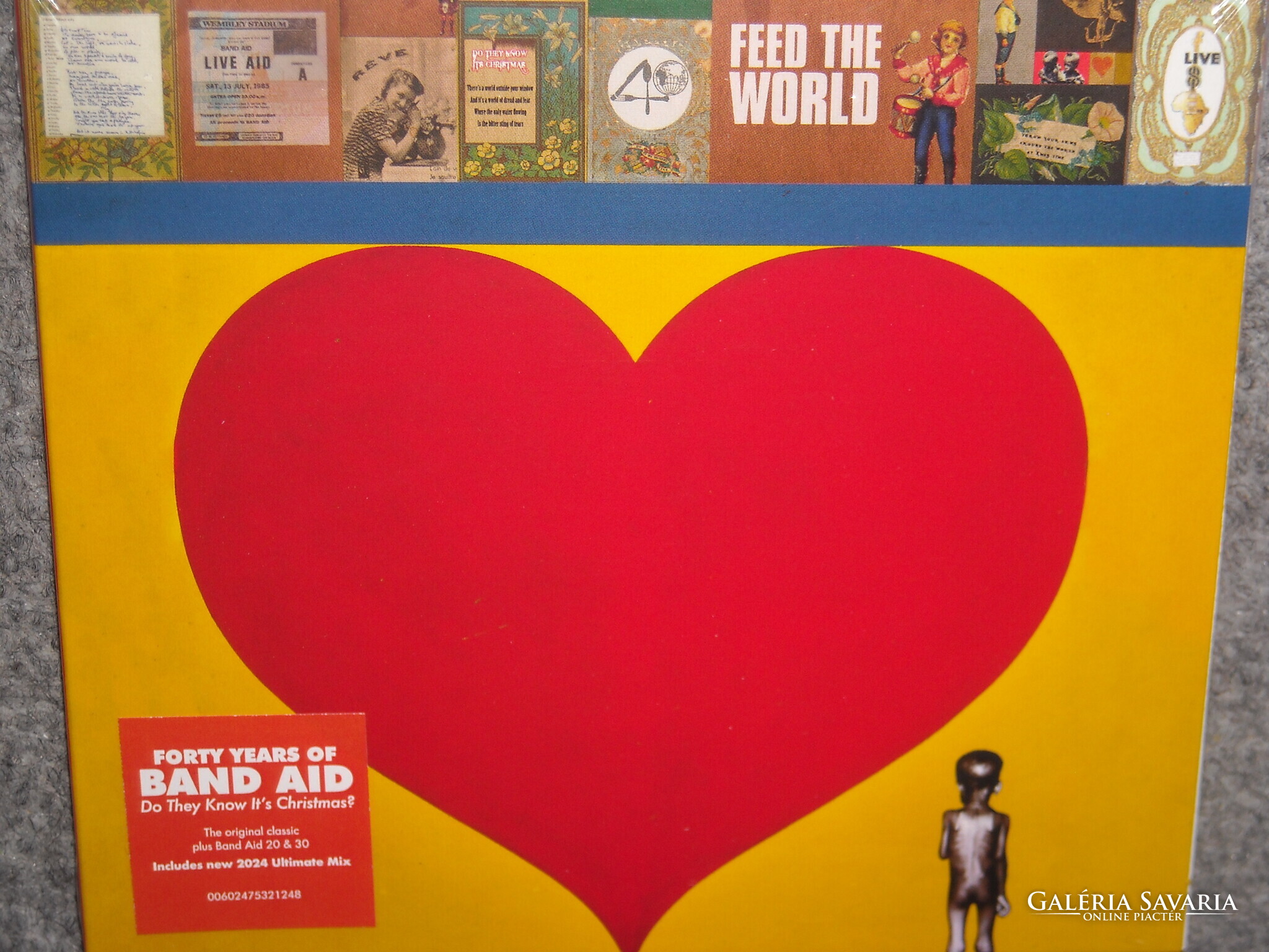 BAND AID DO THEY KNOW IT'S CHRISTMAS? maxi CD ÚJ gyári bontatlan - Zene ...