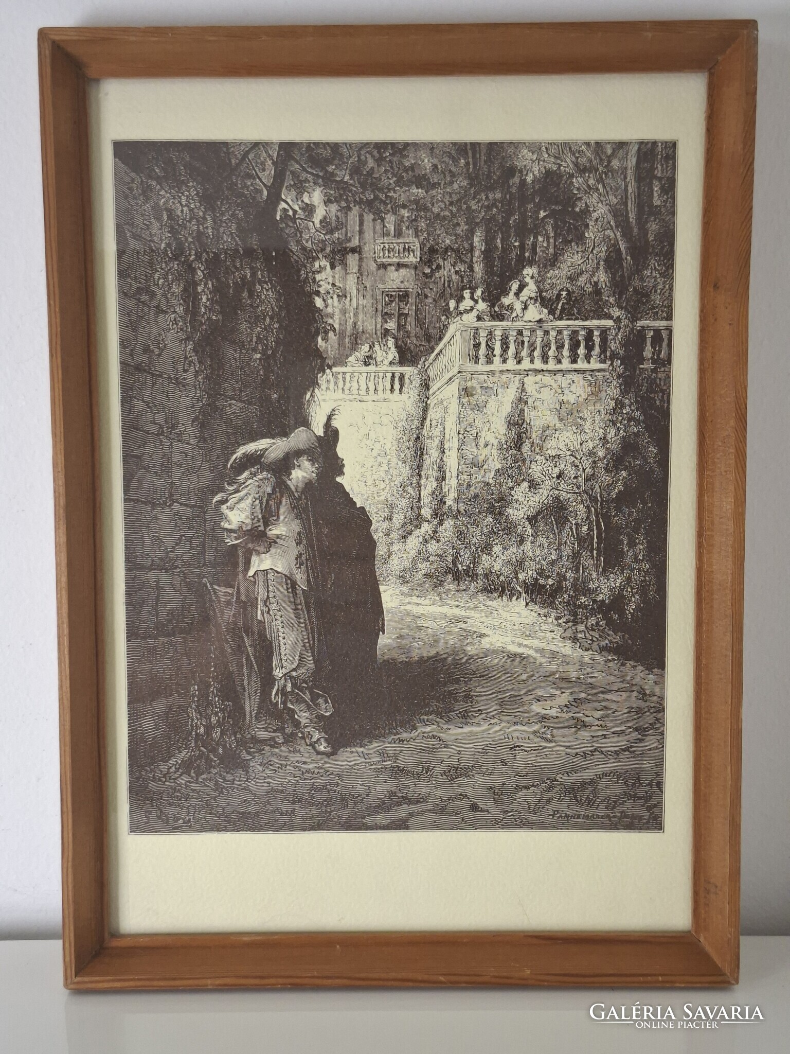 Gustav Dore - Adolph Francois Pannemaker : A róka és a szőlő Lafontaine ...