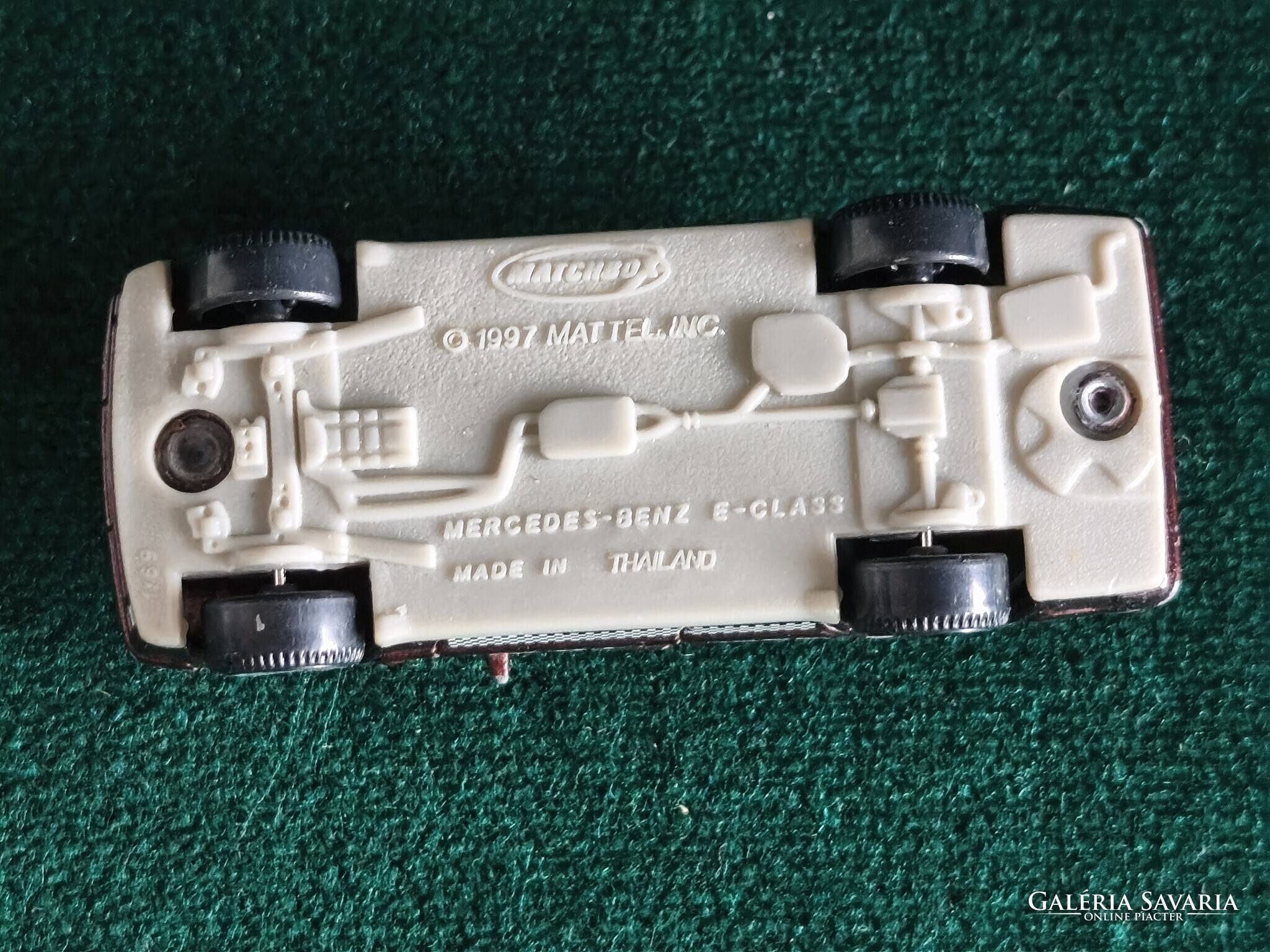 Matchbox Mercedes E-Class (W210) "Pápaszemes" Taxi – 1997 – Bordó ...