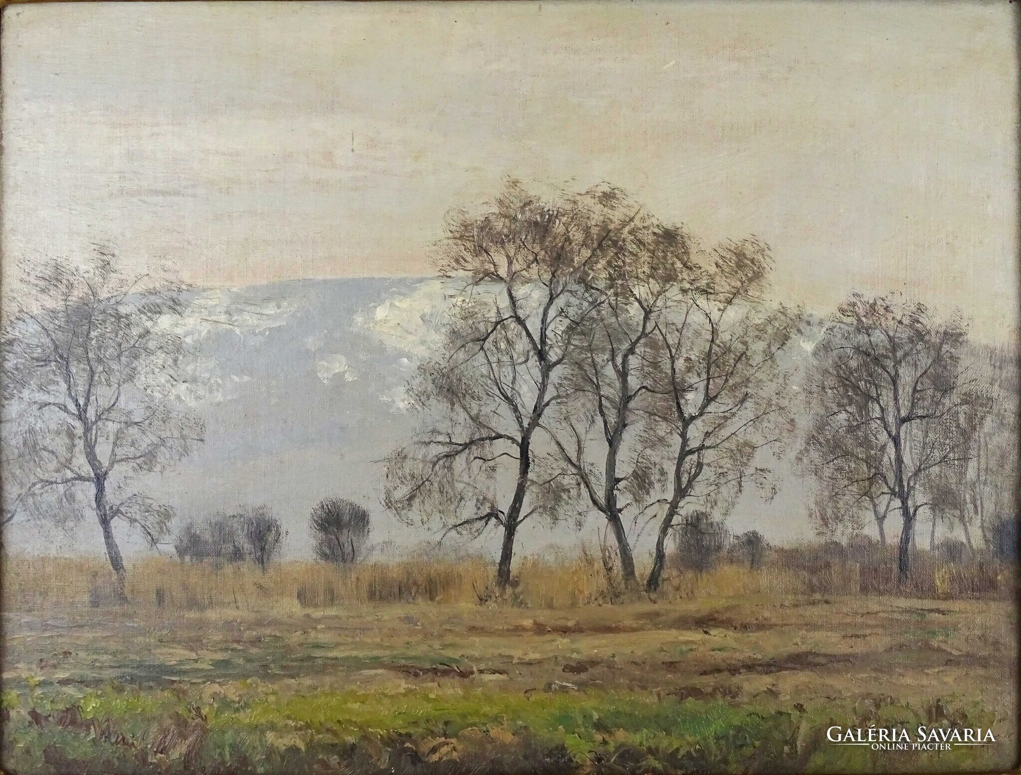 1Z242 Sárdy Brutus : Hegyoldal ősszel 1927 (Szerepelt az 1930-as őszi ...