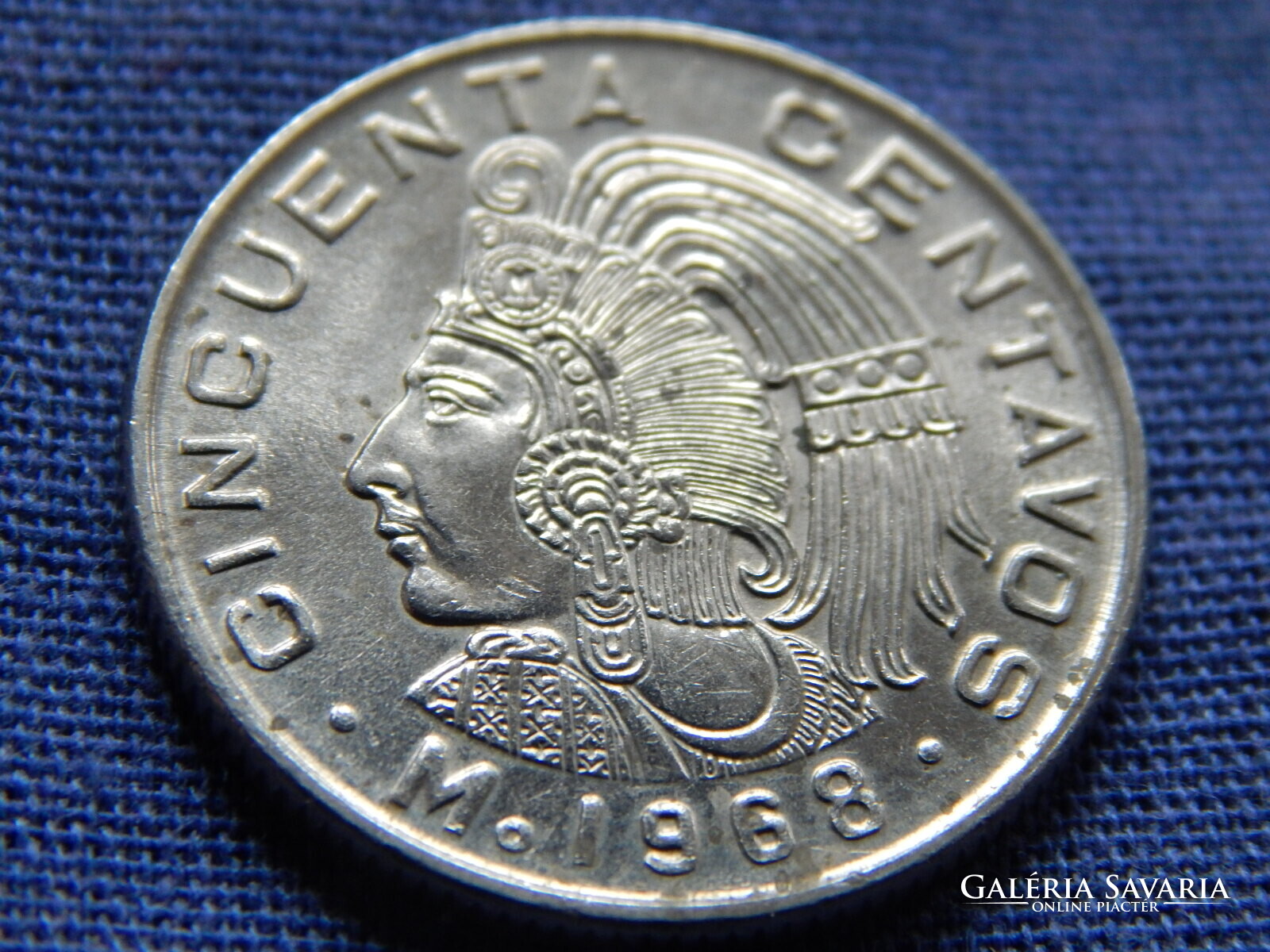 Mexico 50 Centavos 1968 - Numizmatika, Pénz, Érme | Galéria Savaria ...