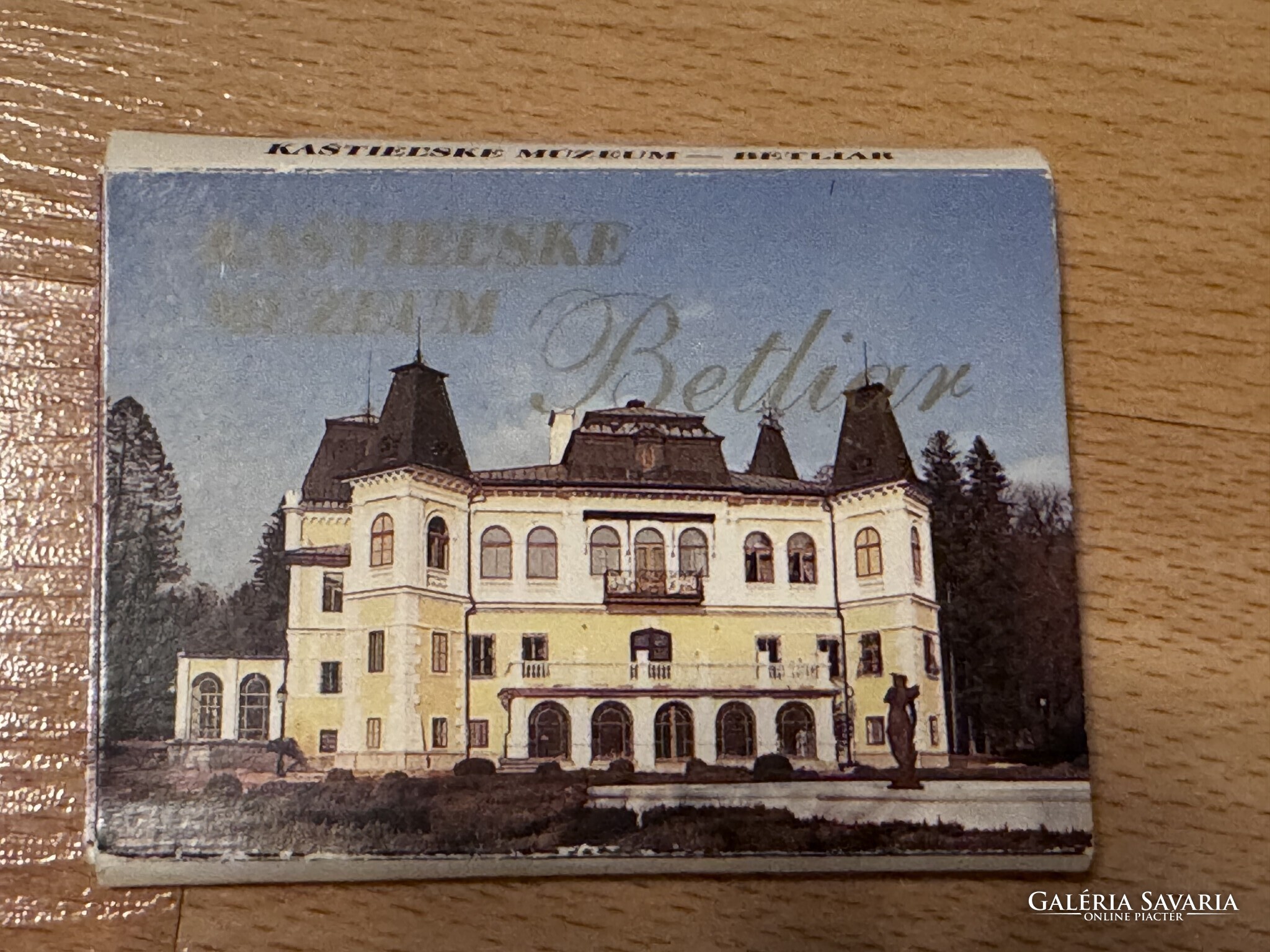 Betlér (Betliar) – Andrássy-kastély múzeum leporelló – 1960–70-es évek ...