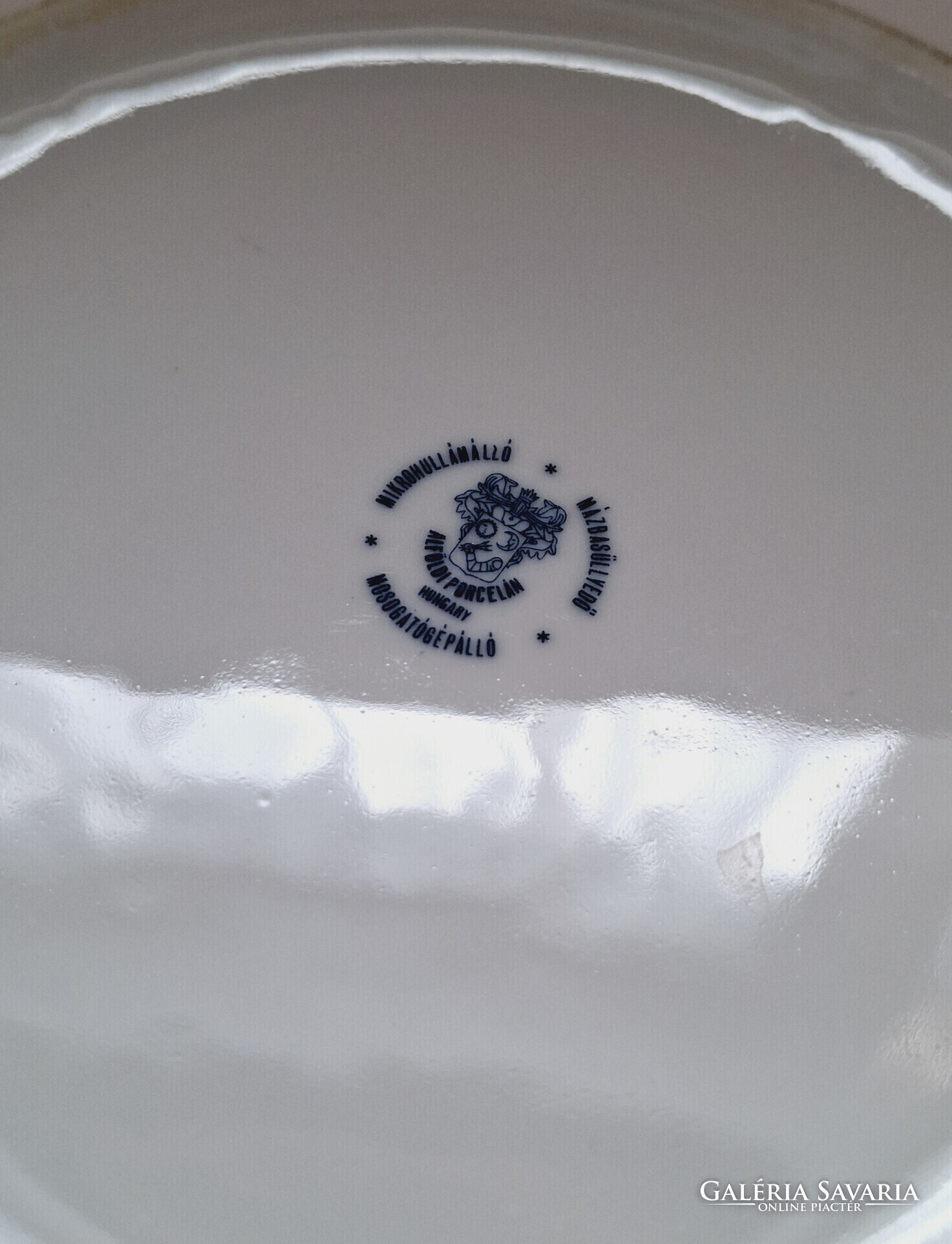 Alföldi porcelán leveses tál, Kastély étterem felirattal - Porcelán ...