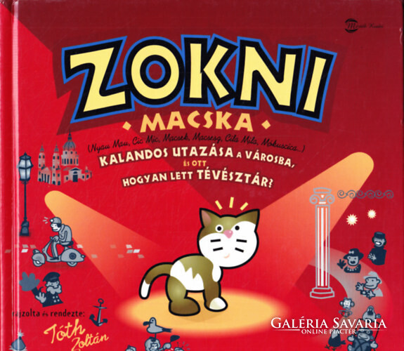 Zokni ?macska kalandos utazása a városba, és ott hogyan lett tévésztár ...