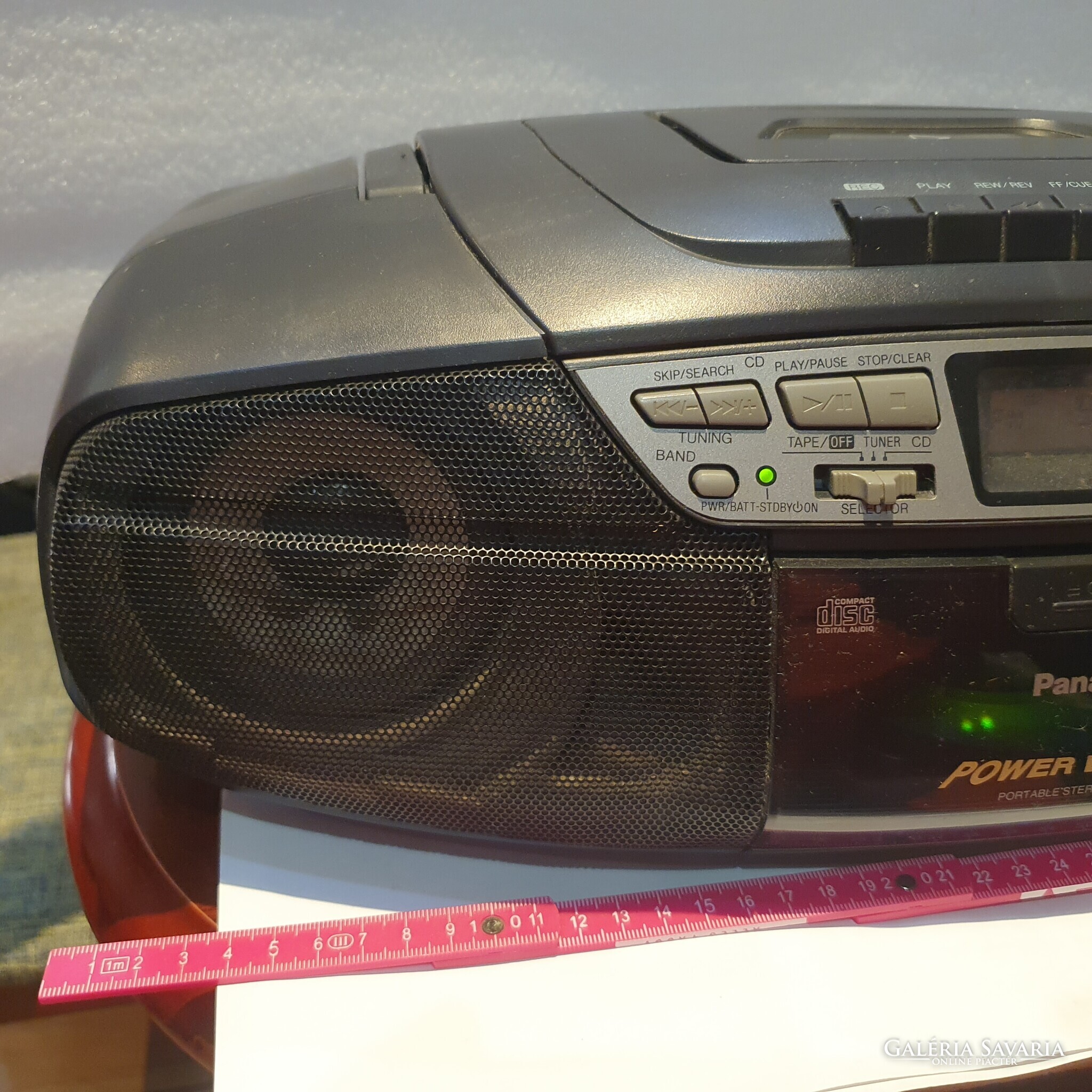 Retro panasonic kazettás sétálómagnó RX-DS27 XBS boombox hi-fi ...