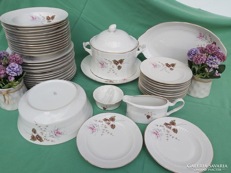Porcelains - Romanian porcelain - Dinnerware set | Galeria Savaria ...