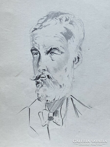 erotikus Grafika rajz, akt kép rózsaszín papíron, ceruzarajz fiatal ...